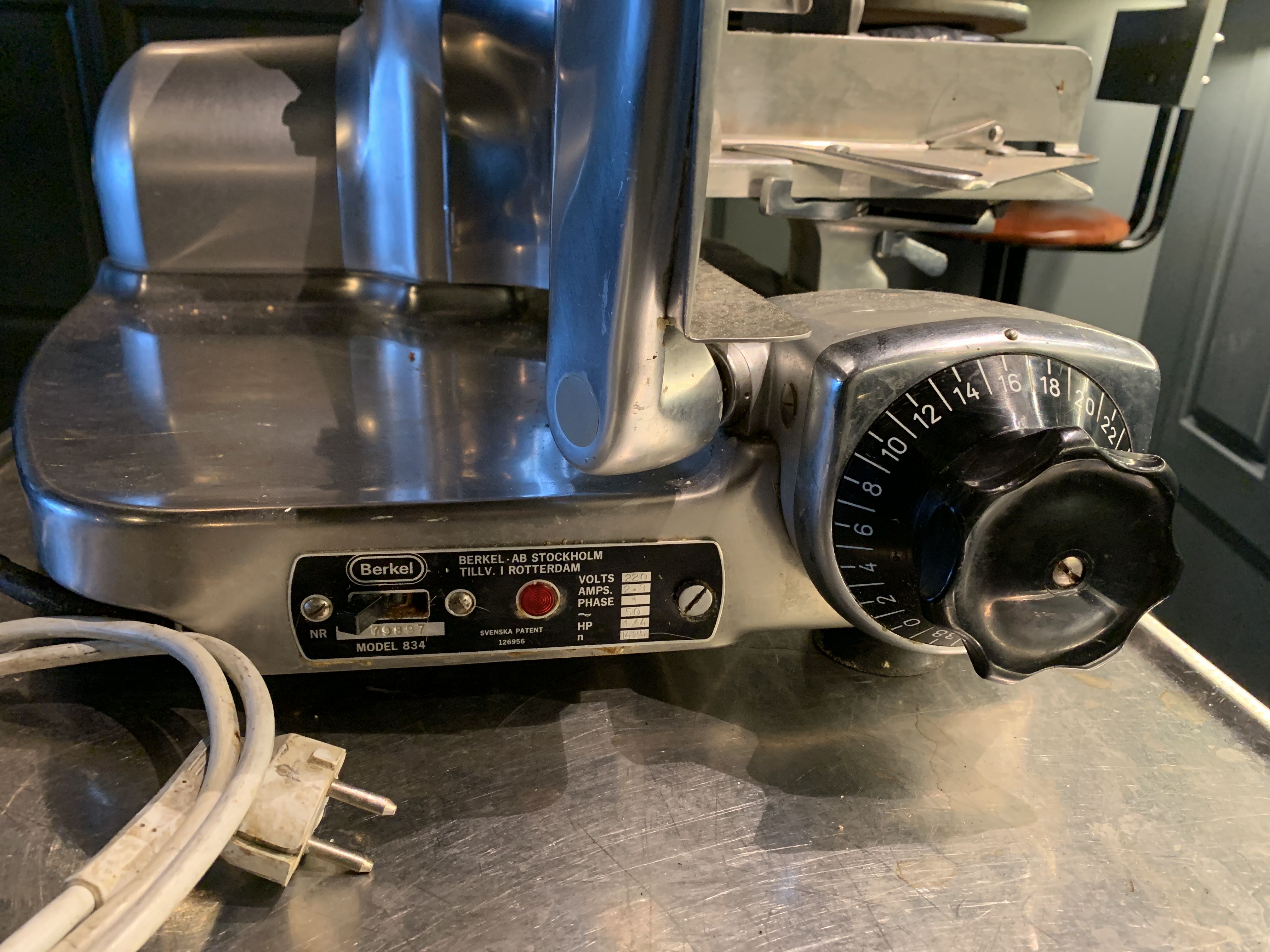 Skärmaskin Berkel 834 - Auktioner online - Nätauktioner ...