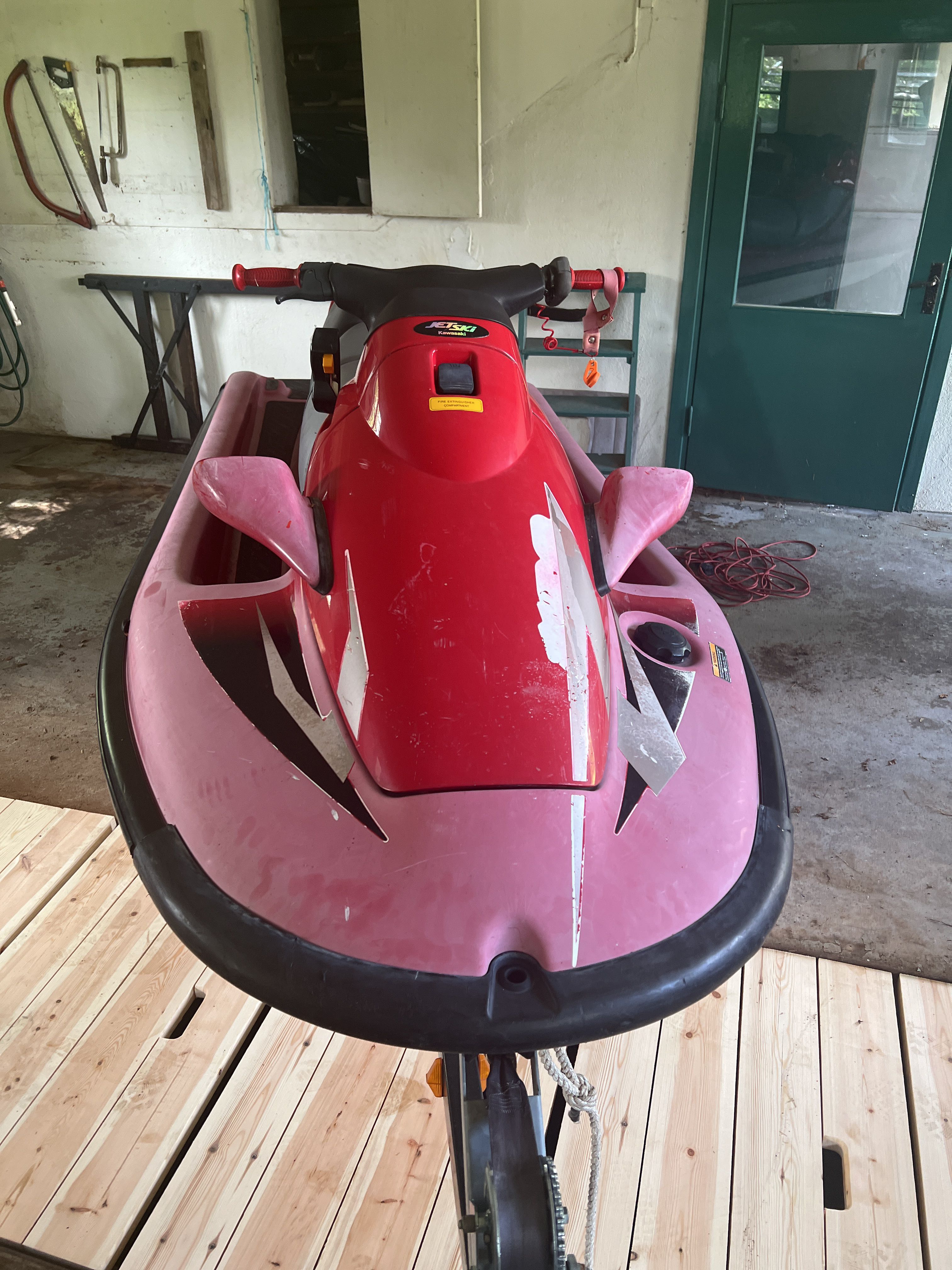 Jet ski and trailer Kawasaki 1100 pcs - PS Auction - We value the ...