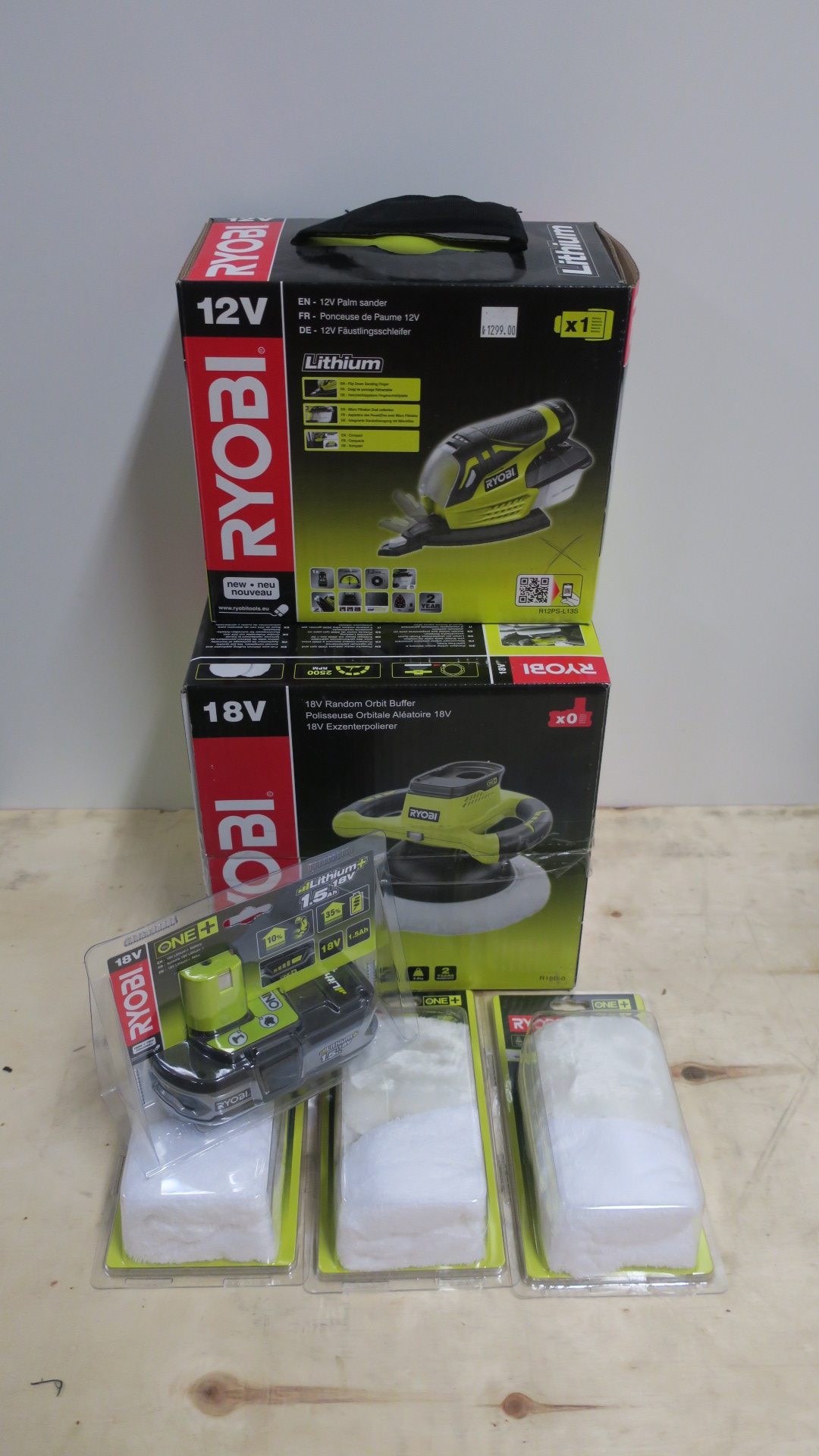 Slipmaskin & polermaskin Ryobi - Auktioner online - Nätauktioner ...
