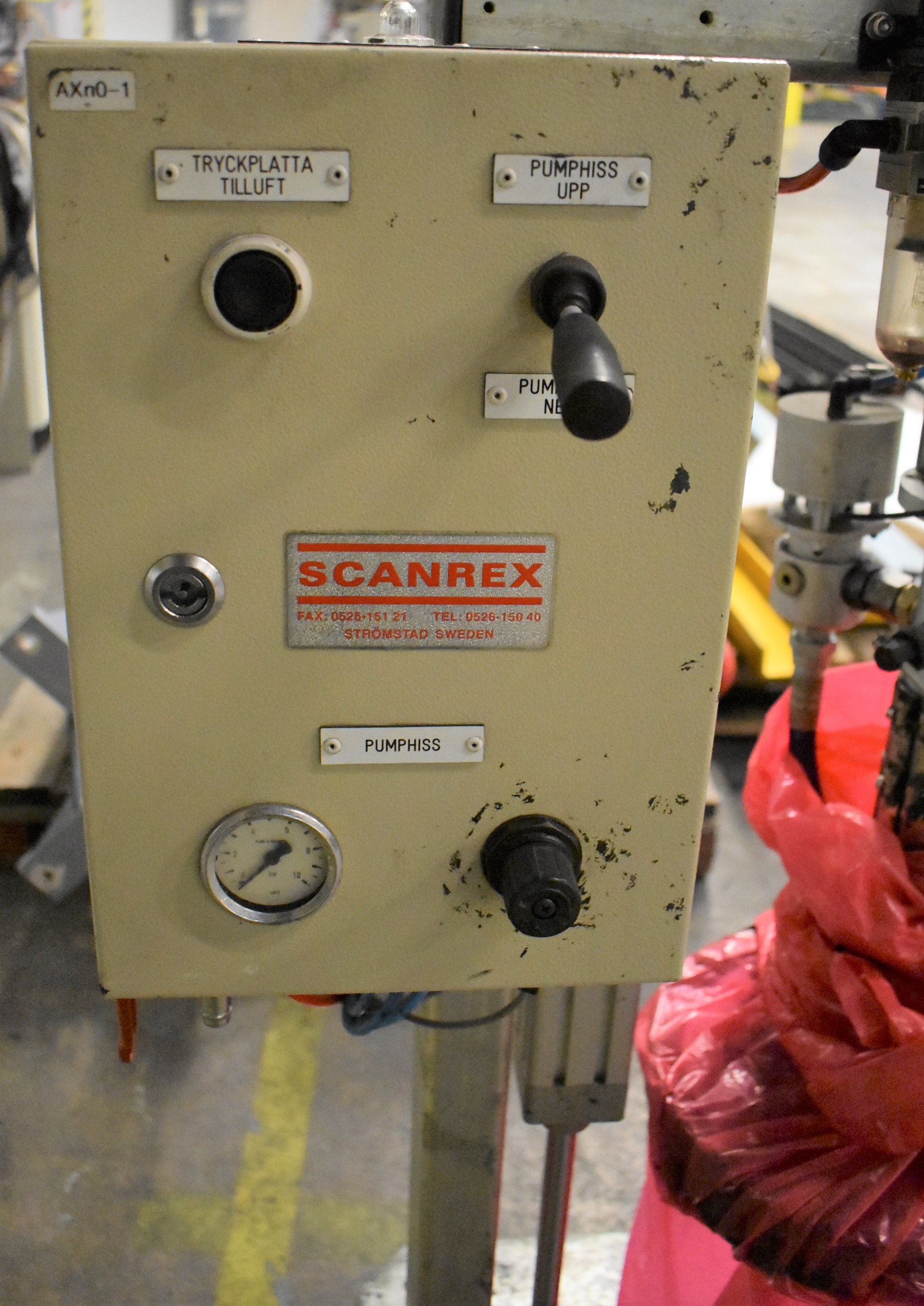 Glue system / pump station from Scanrex - PS Auction - We value the ...