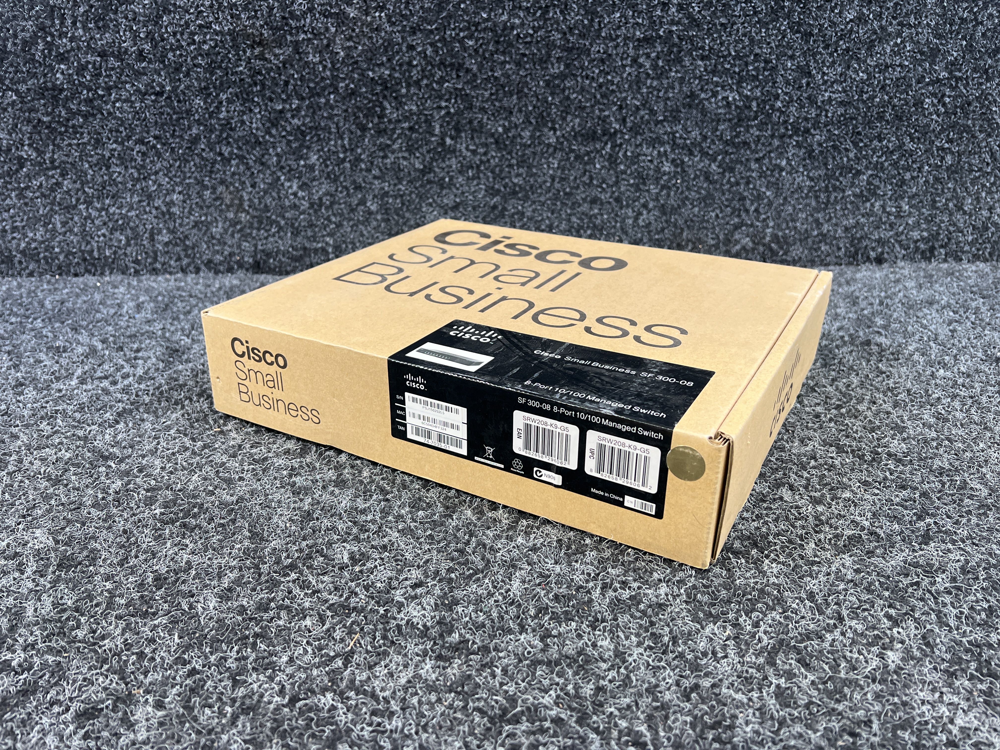 Switch Cisco Small Business SF - Auktioner online - Nätauktioner ...