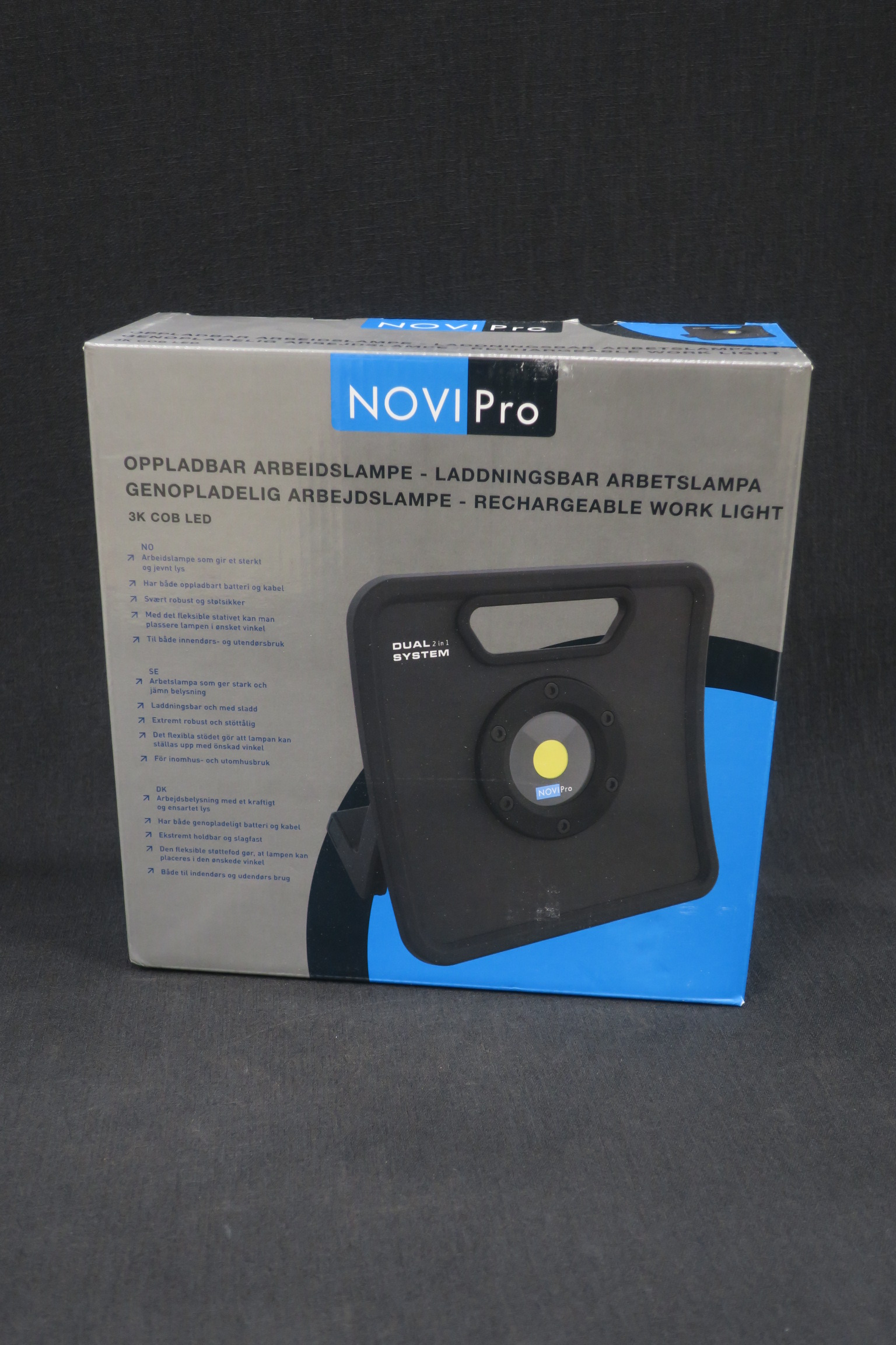 Arbetsbelysning Novipro 3K COB LED - Auktioner online - Nätauktioner ...