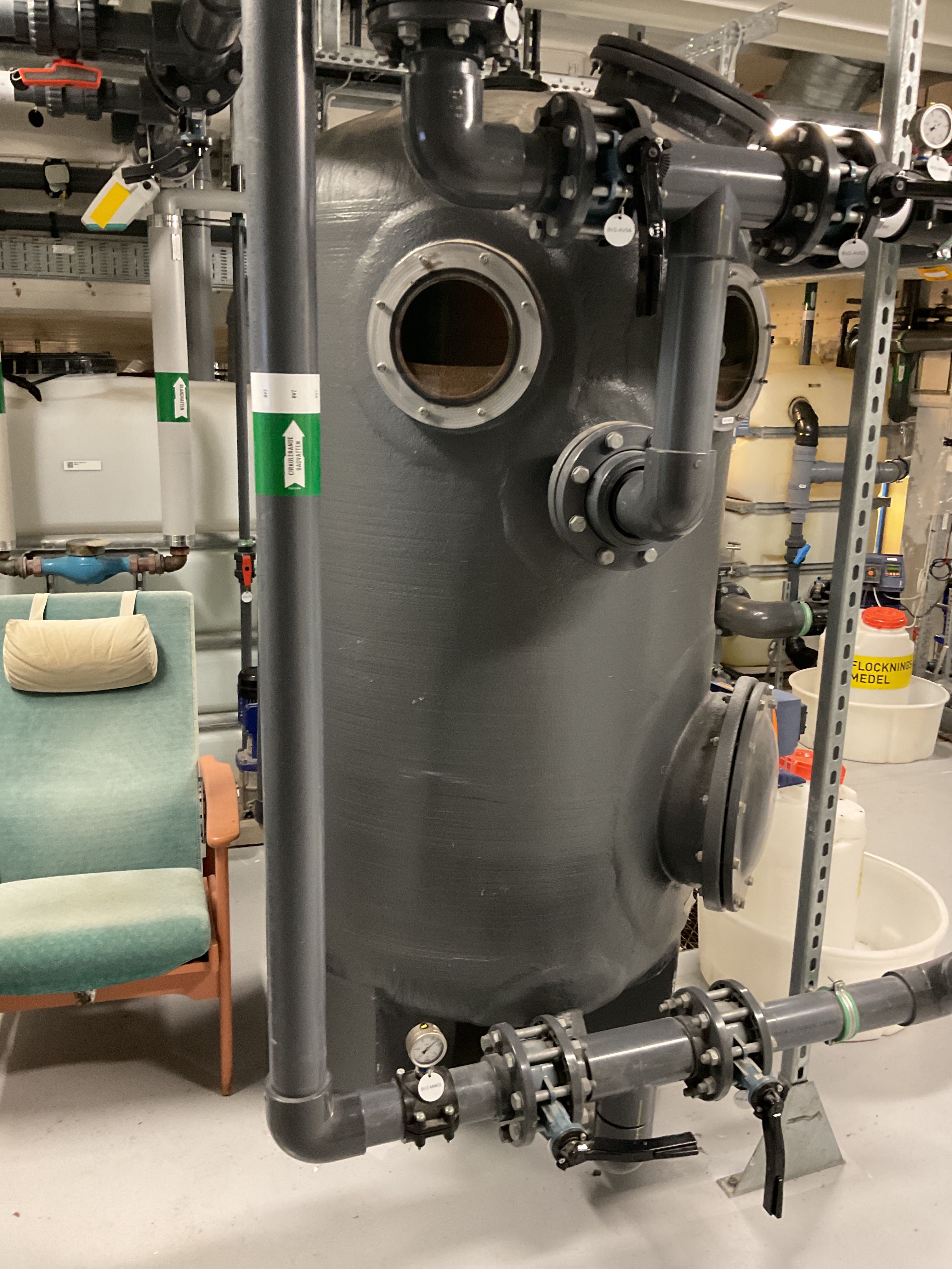 Komplett badanläggning med rening - Auktioner online - Nätauktioner ...