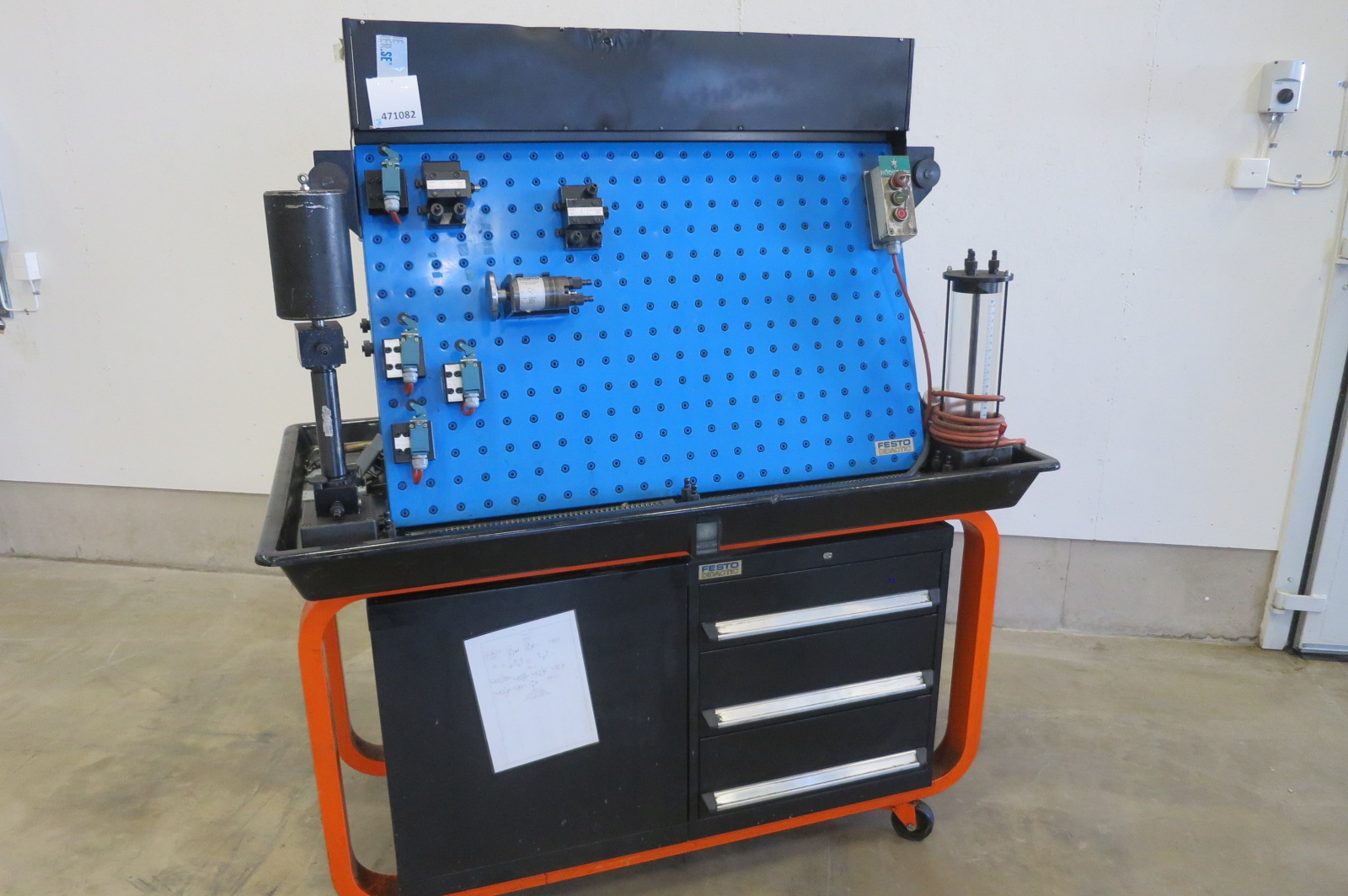 Hydraulic/pneumatics bench / test station Festo - PS Auction - We value ...