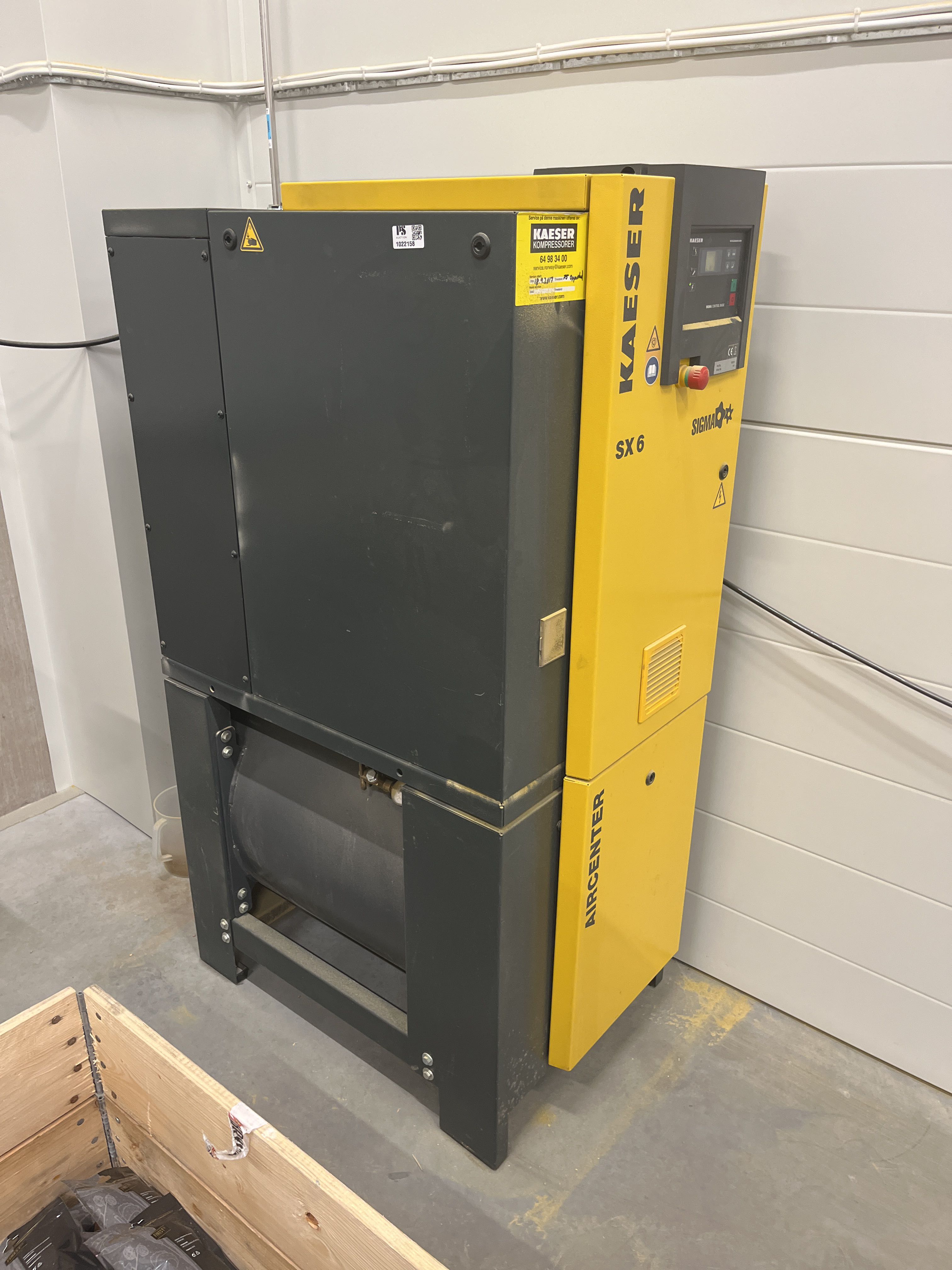 Kompressor Kaeser ABT 8 - Auktioner online - Nätauktioner ...