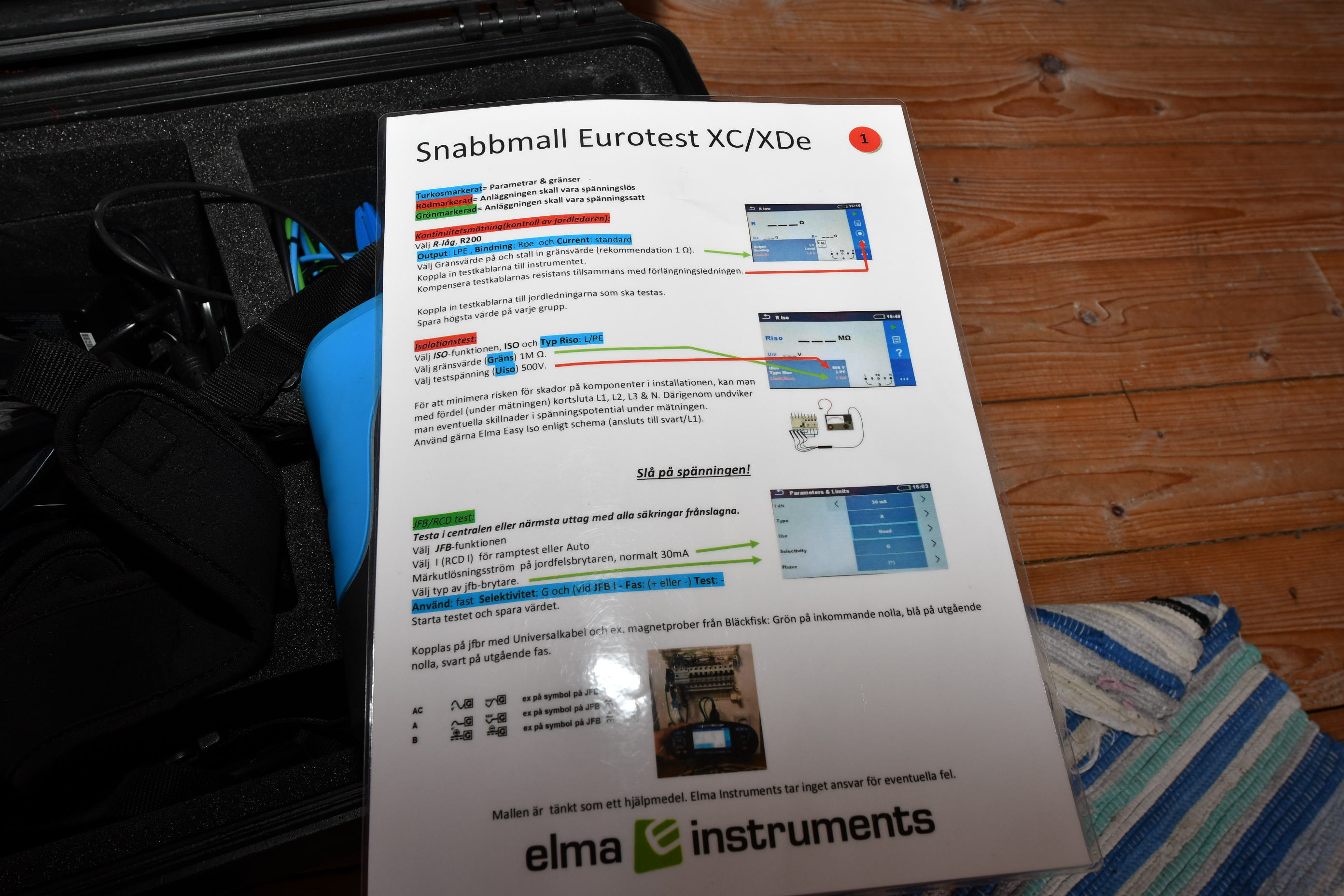 Elma Metrel MI3155 Eurotest XThe fully automatic installation tester ...