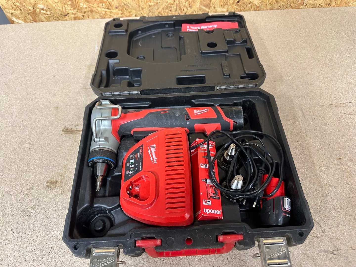 Pipe expander Milwaukee C12PXP-N22C - PS Auction - We value the future ...