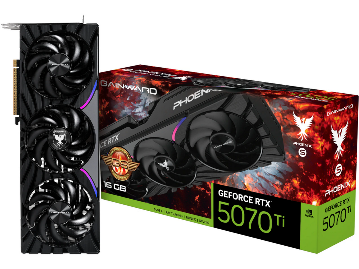 Graphics card Gainward GeForce RTX 5070 Ti Phoenix-S GS - PS Auction ...