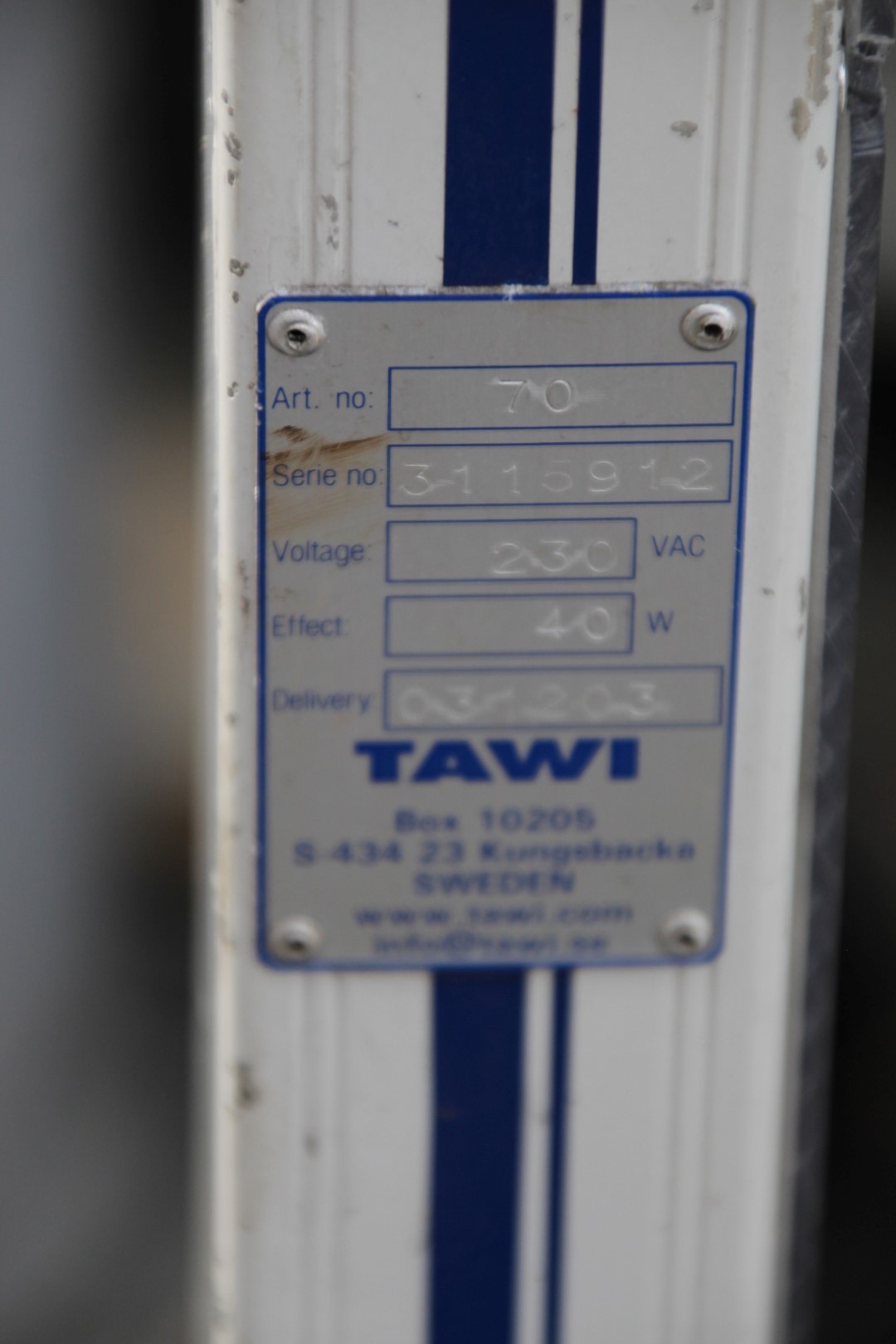 Tawi 70 Lifting Trolley - PS Auction - We value the future - Largest in ...