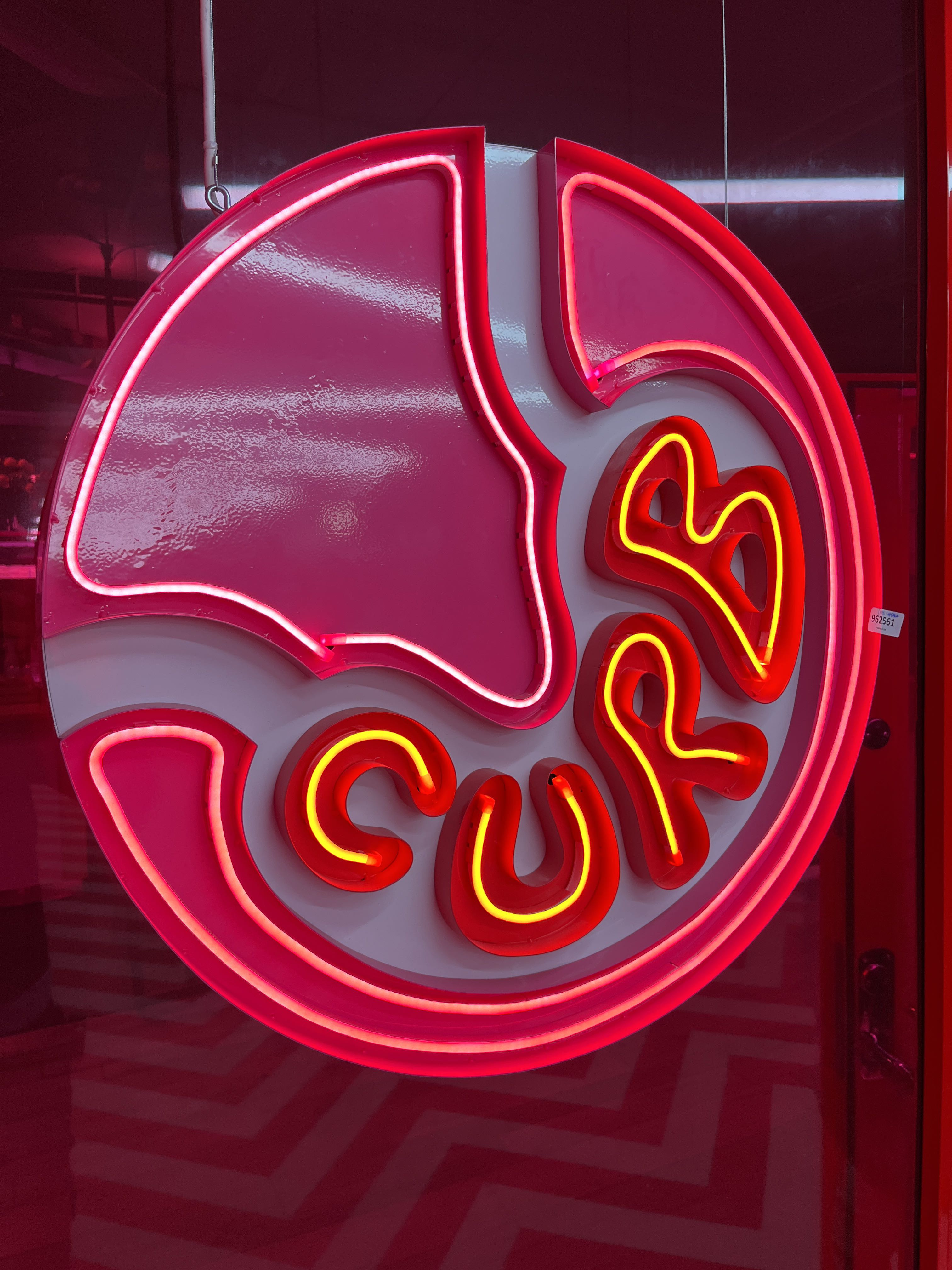 Neon sign "Curb" - PS Auction - We value the future - Largest in net ...