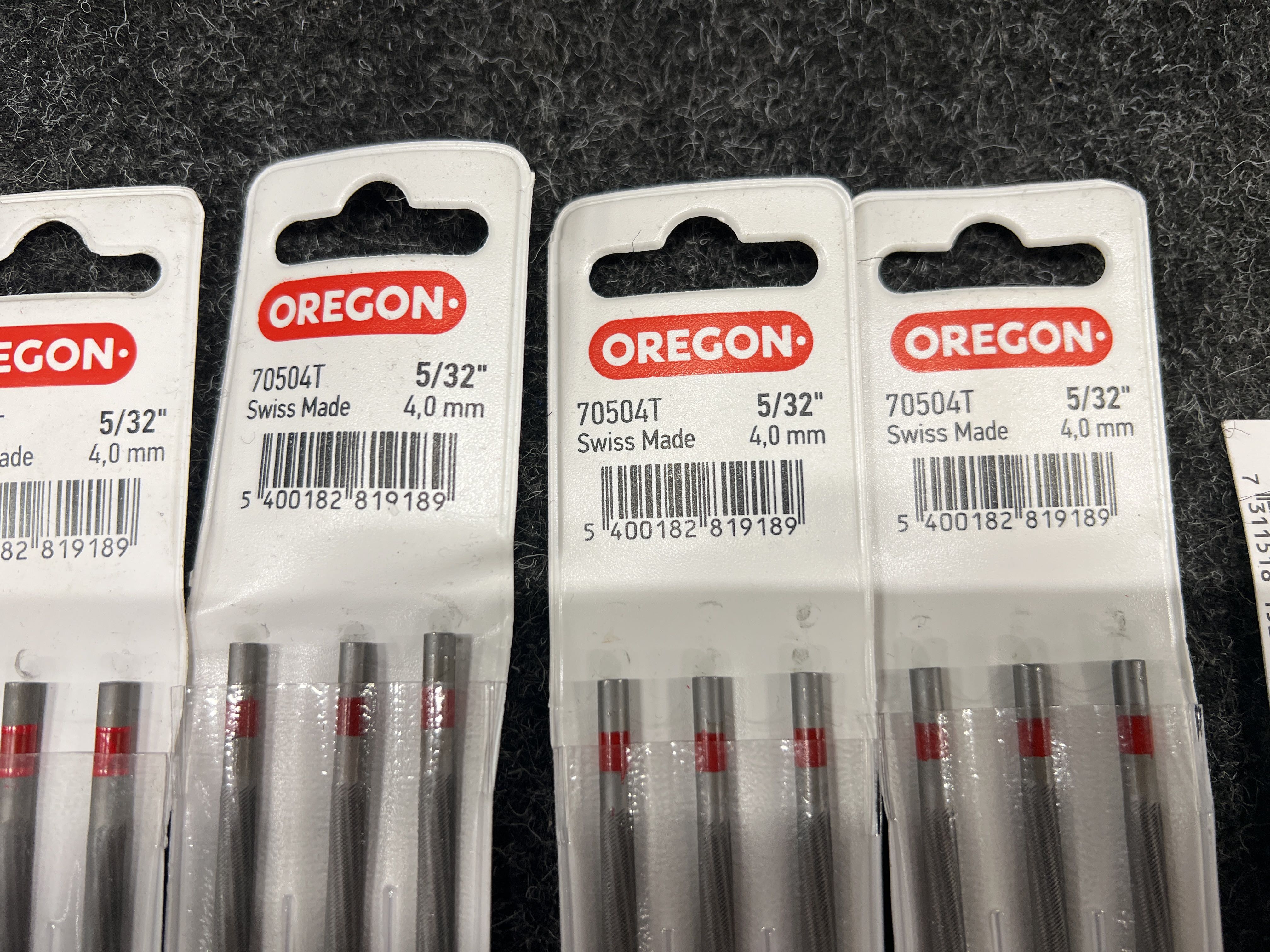 16 st förpackningar rundfil till kedjesåg, Oregon & Bacho - Auktioner ...