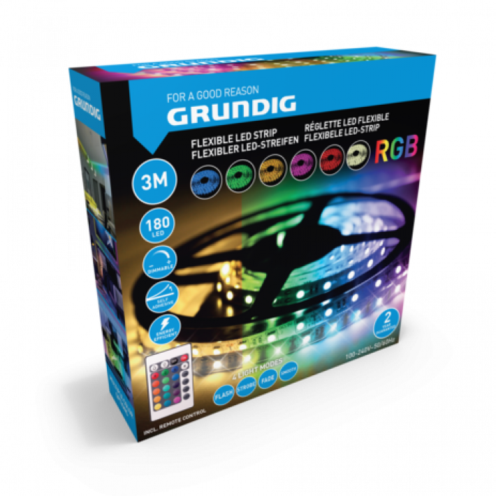 2st LED strips flexibel - 3 meter - 180 LED - Auktioner online ...