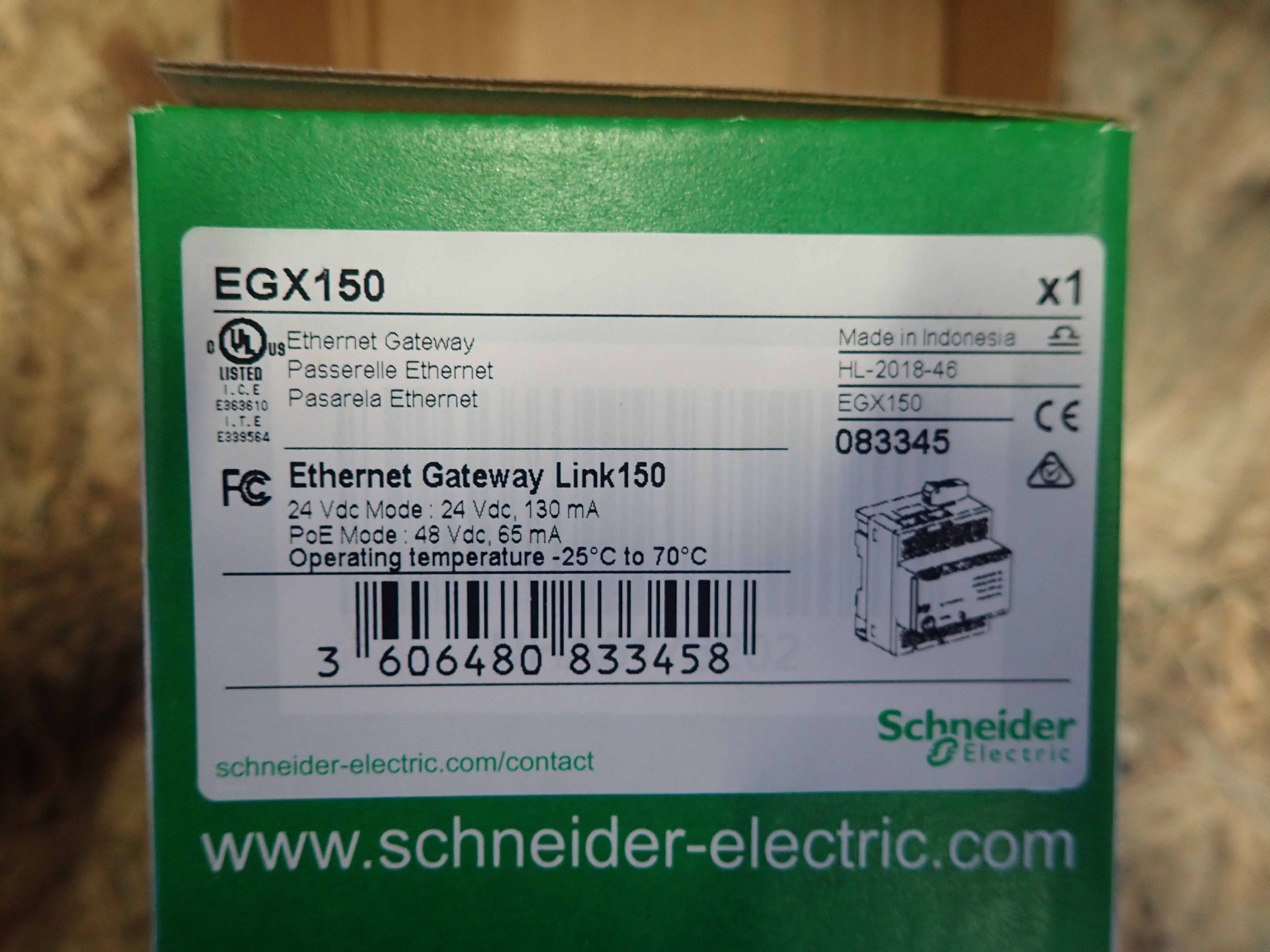 NY Schneider Electric Gateway Server EGX150 - PS Auction - We value the ...