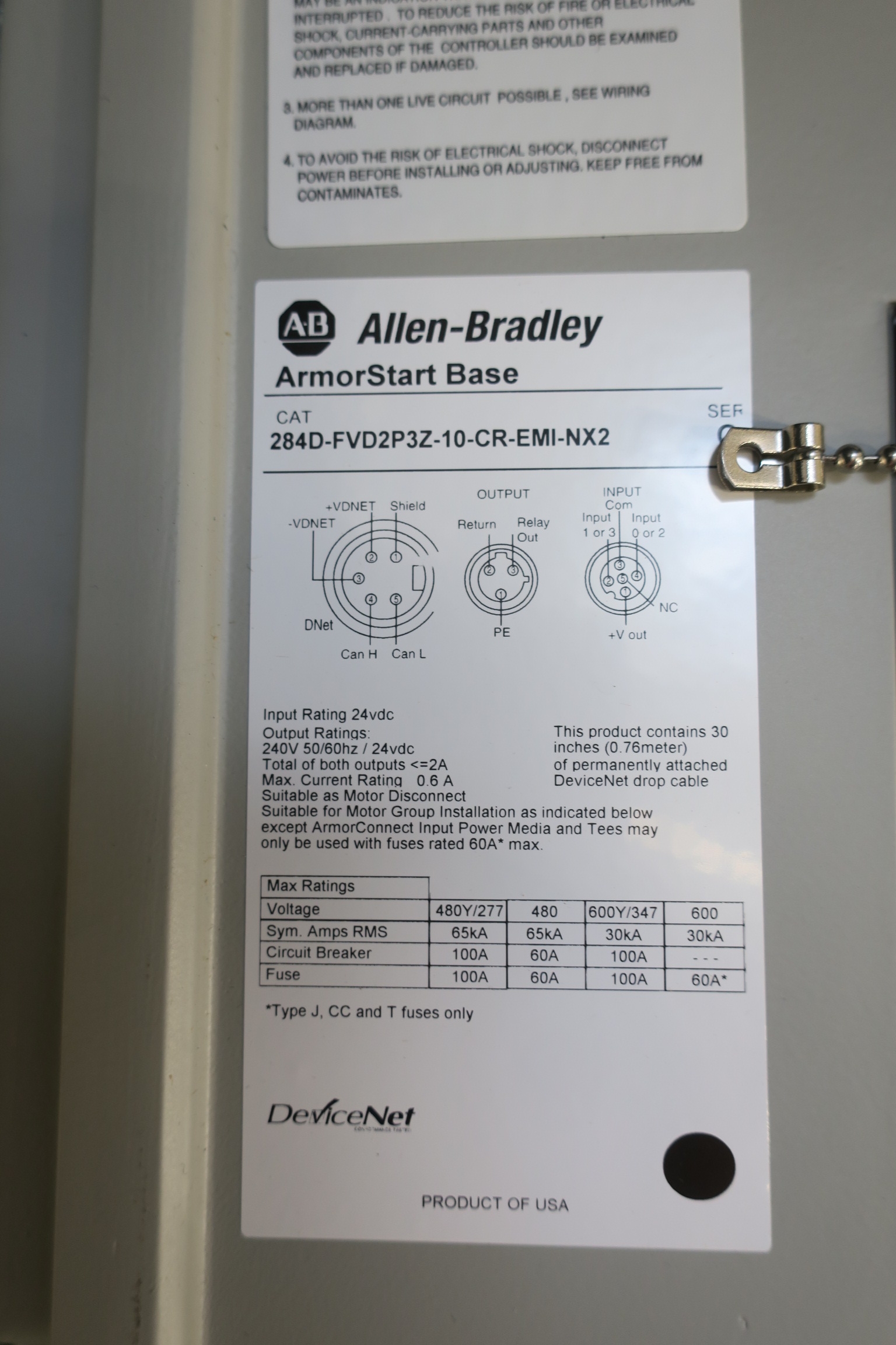 Control module Allen-Bradley ArmorStart Base - PS Auction - We value ...