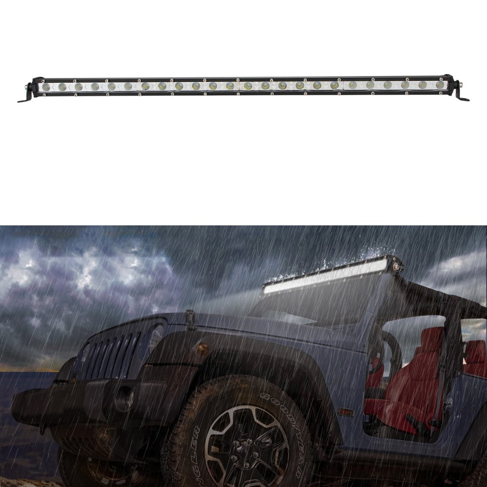LED extra light ramp, slim, 20 ", 18 LED, 5400 lumens, 54W - Shipping ...