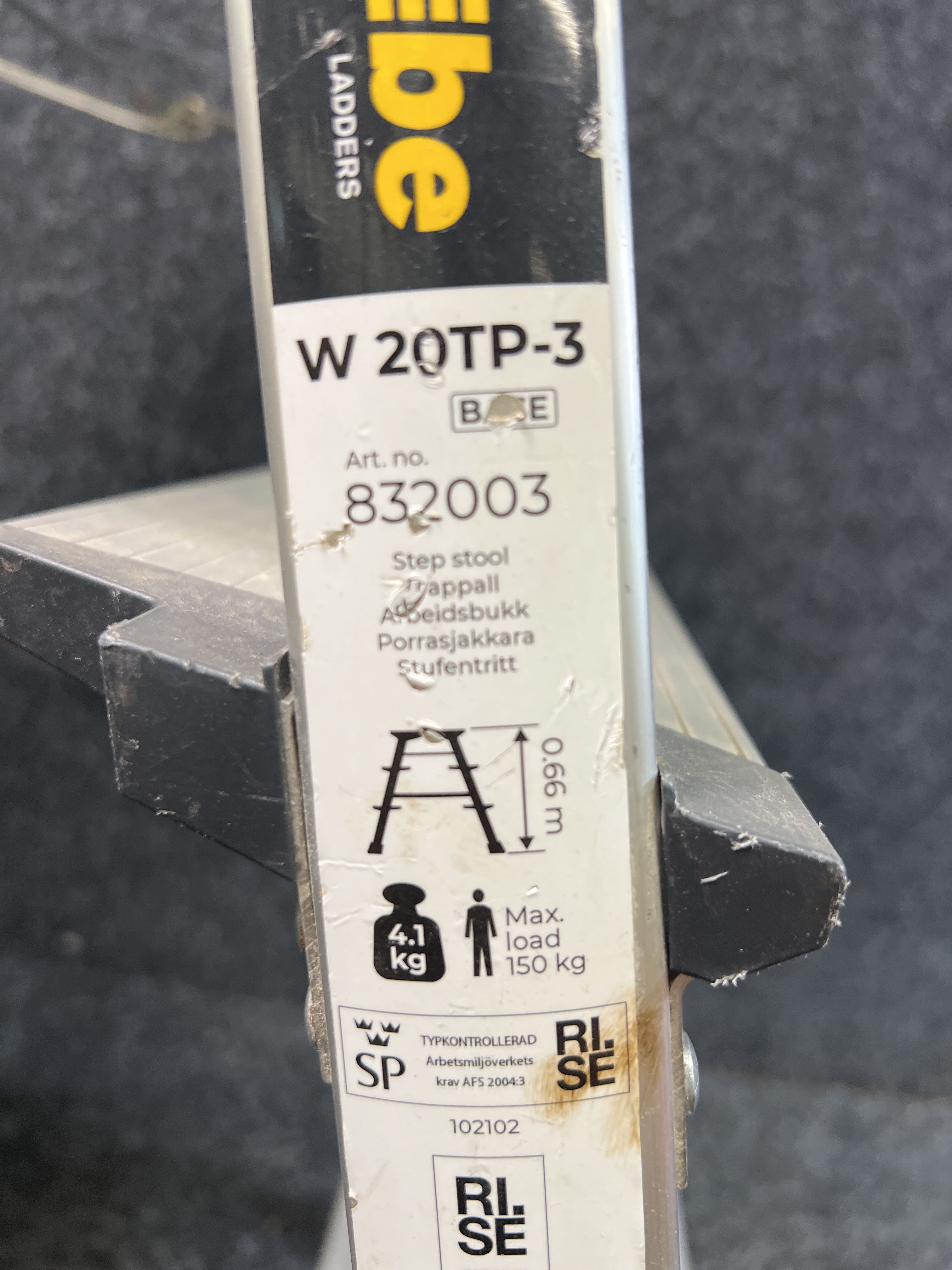 Trappall Wibe W 20TP-3 - Auktioner online - Nätauktioner & Konkursauktioner | PS Auction