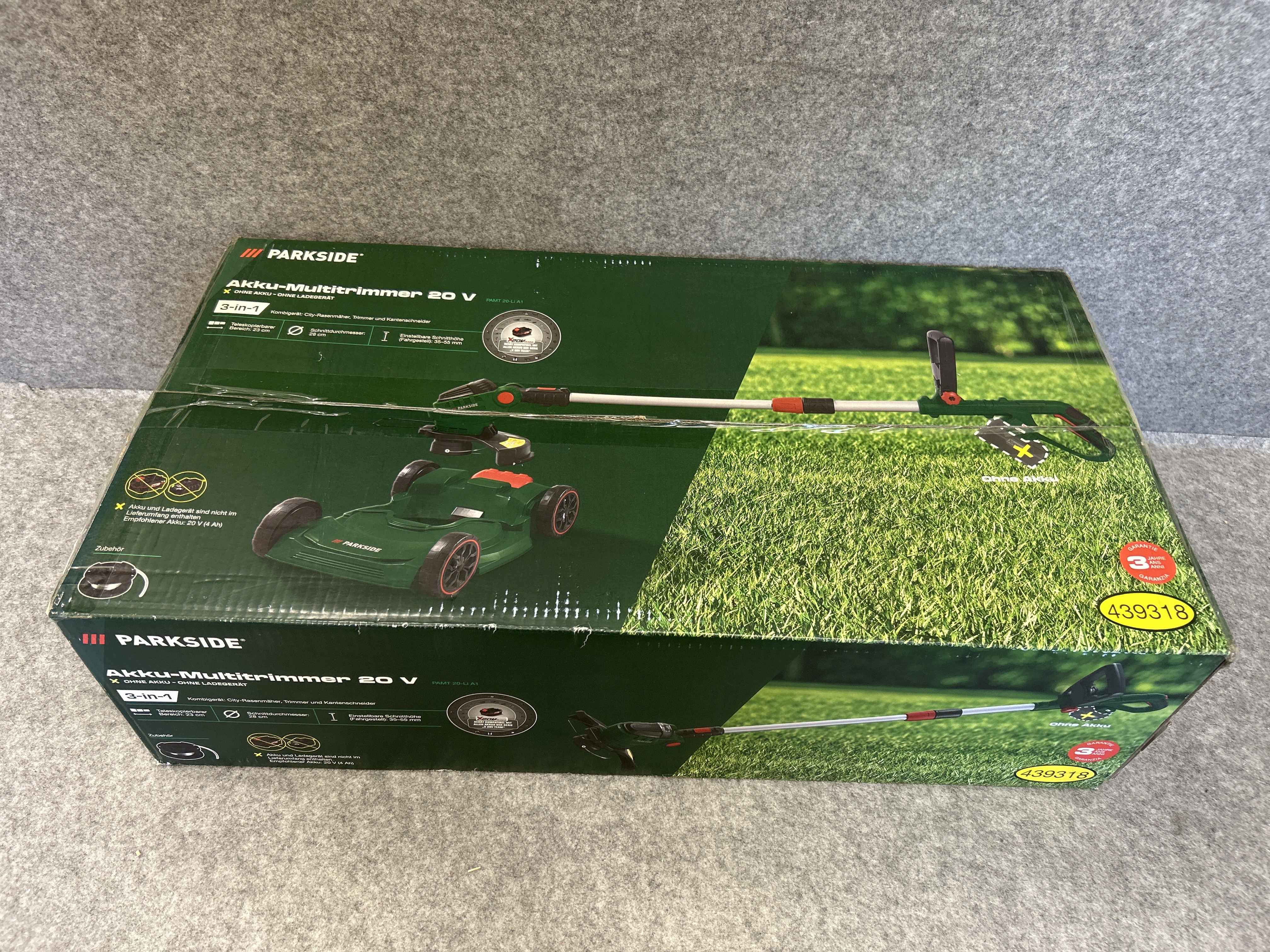 Multi trimmer 7 pcs - Parkside PMT 20-Li A1 - PS Auction - We value the ...