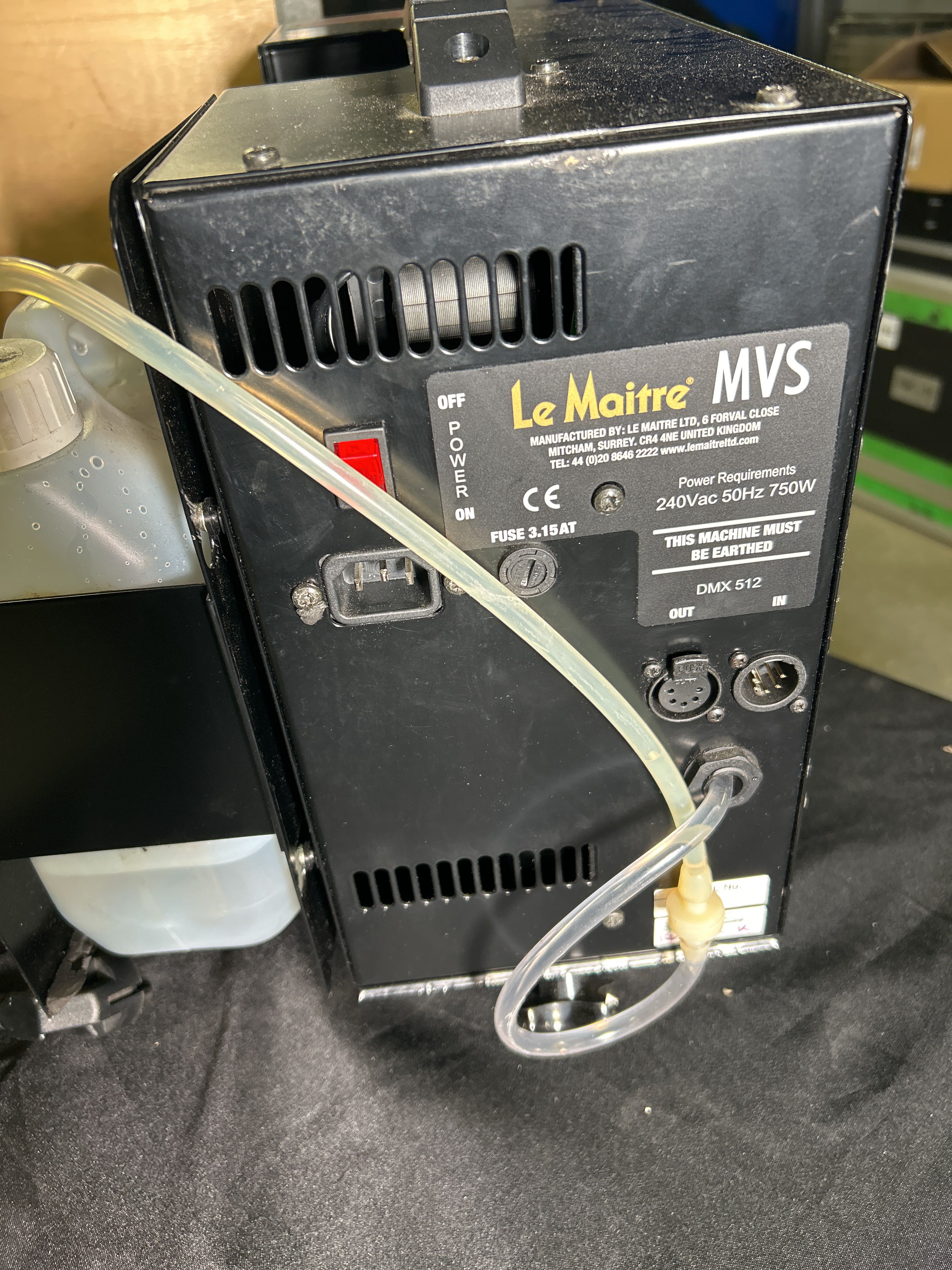 Smoke machine - Le Maitre MVS - PS Auction - We value the future ...