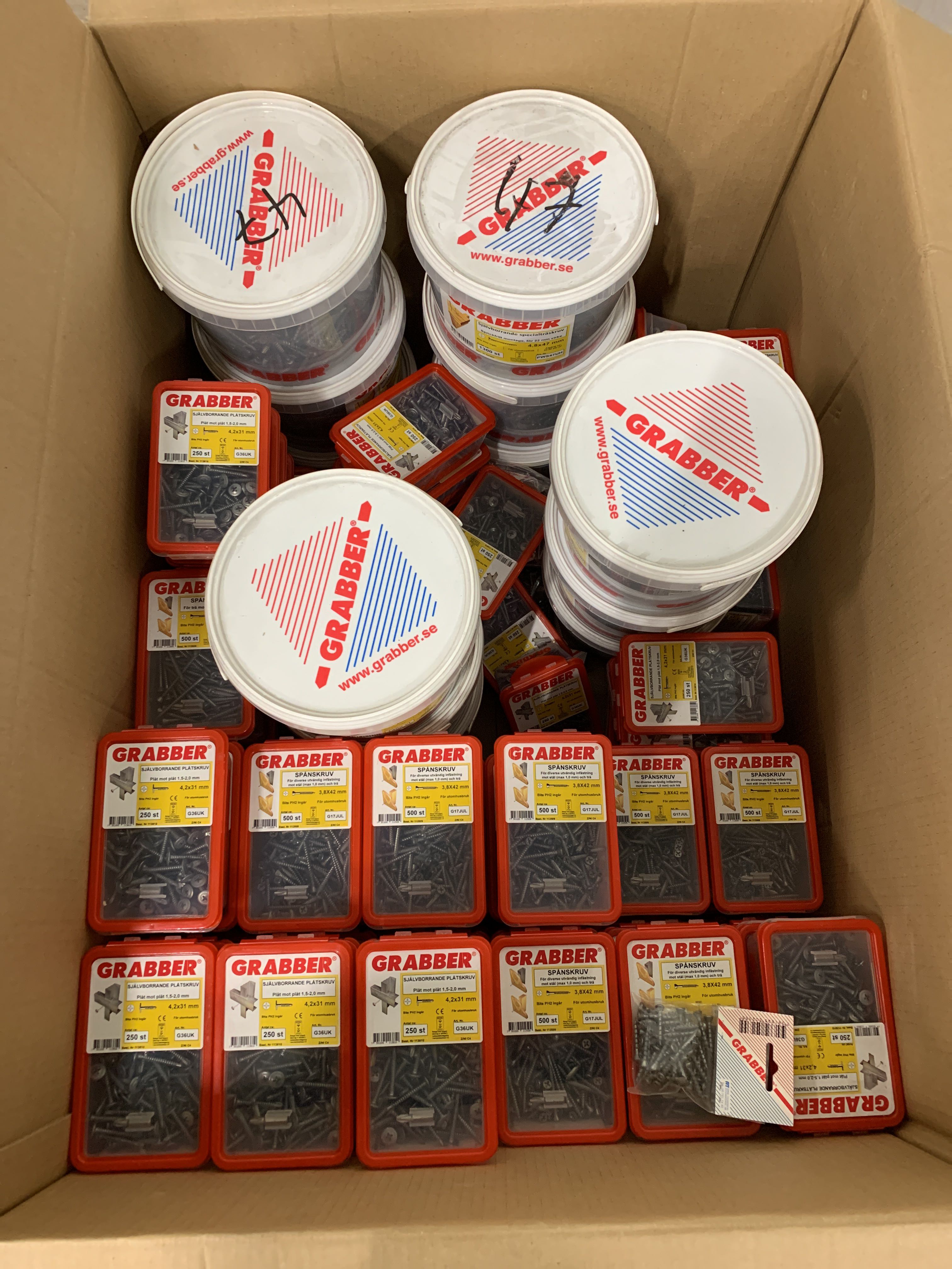 Chip screw, special wood screw, assembly screw & trolley screw, Grabber ...