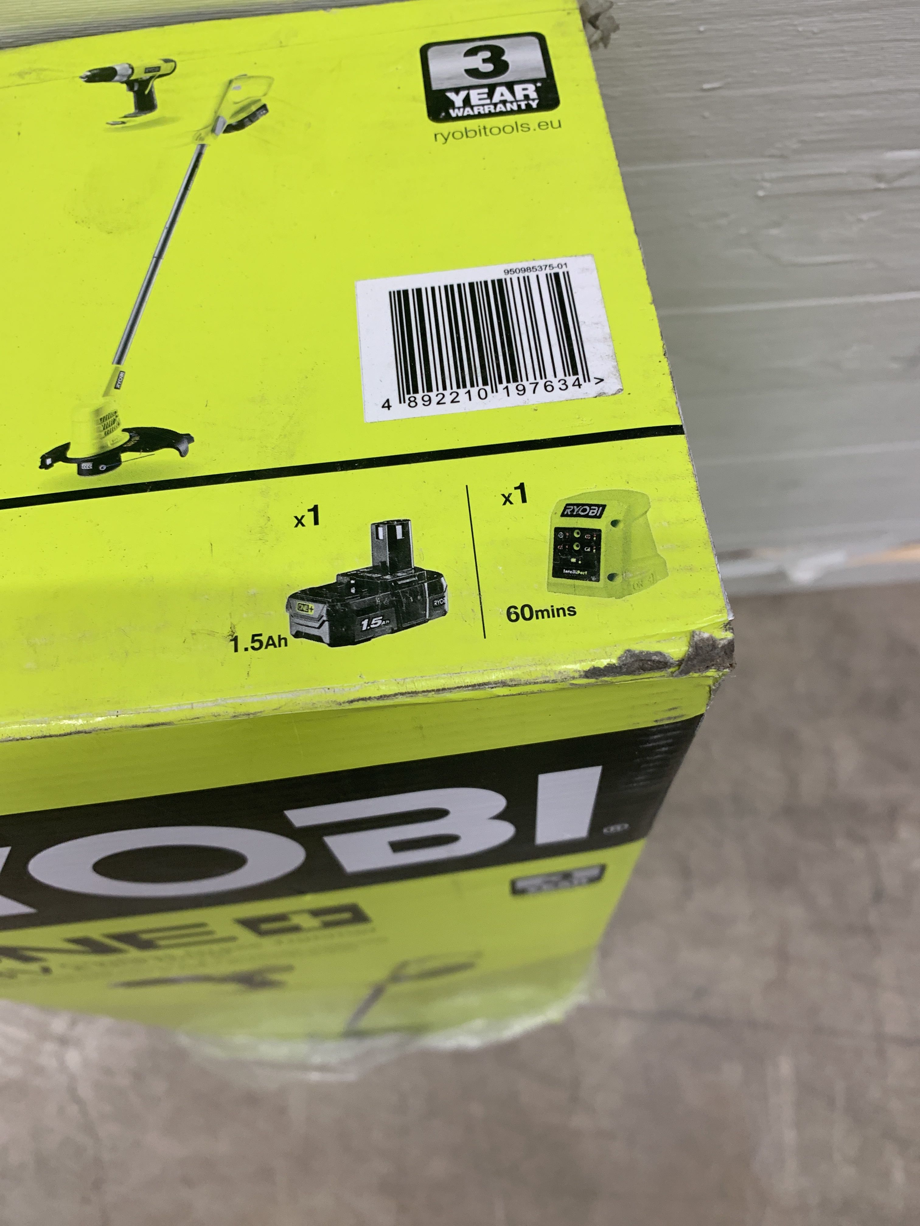 Grass trimmer & screwdriver Ryobi RLT1825MDDP15S - PS Auction - We ...