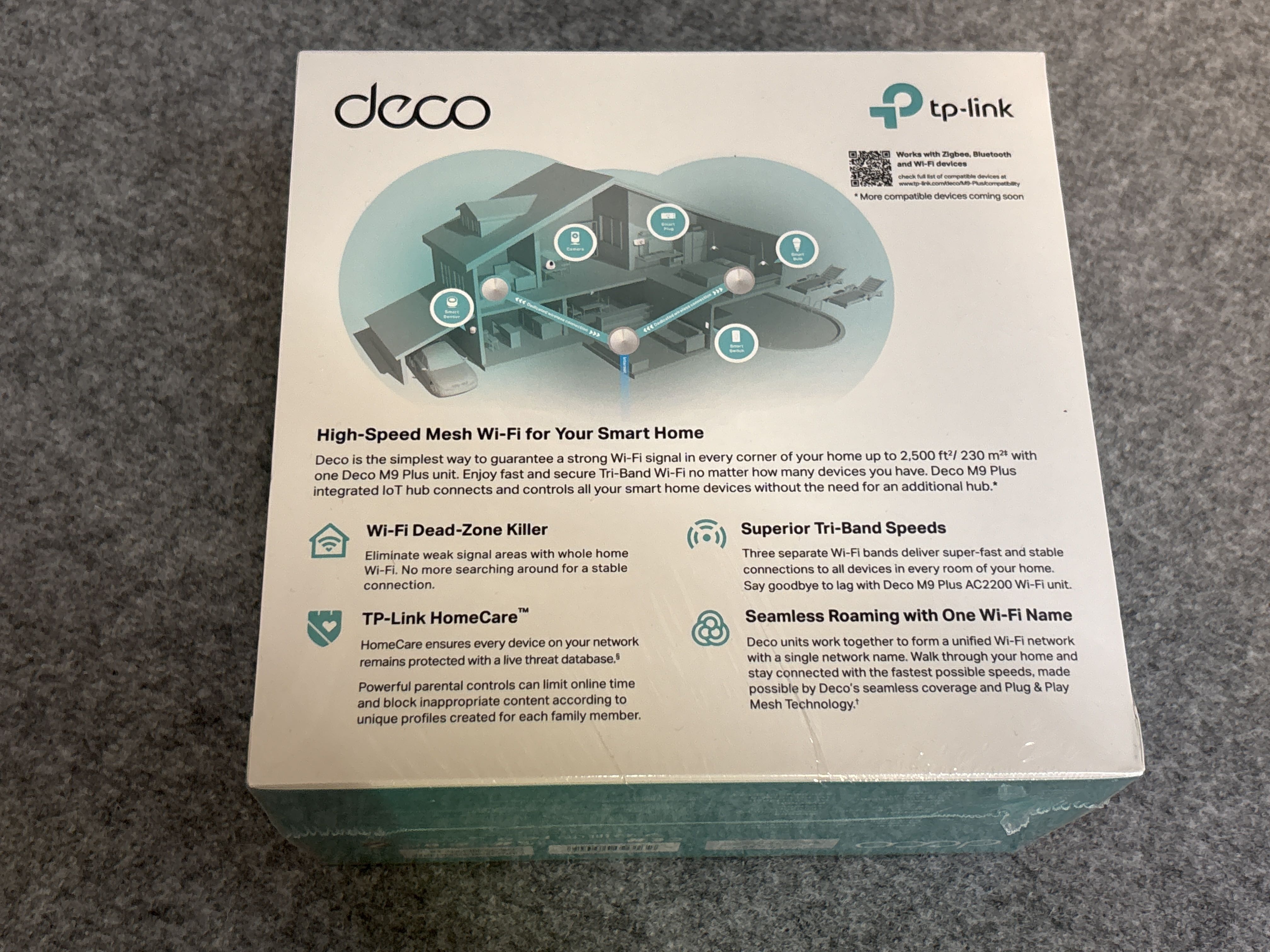 Mesh system - TP-Link Deco M9 Plus & router Archer AXE75 - PS Auction ...