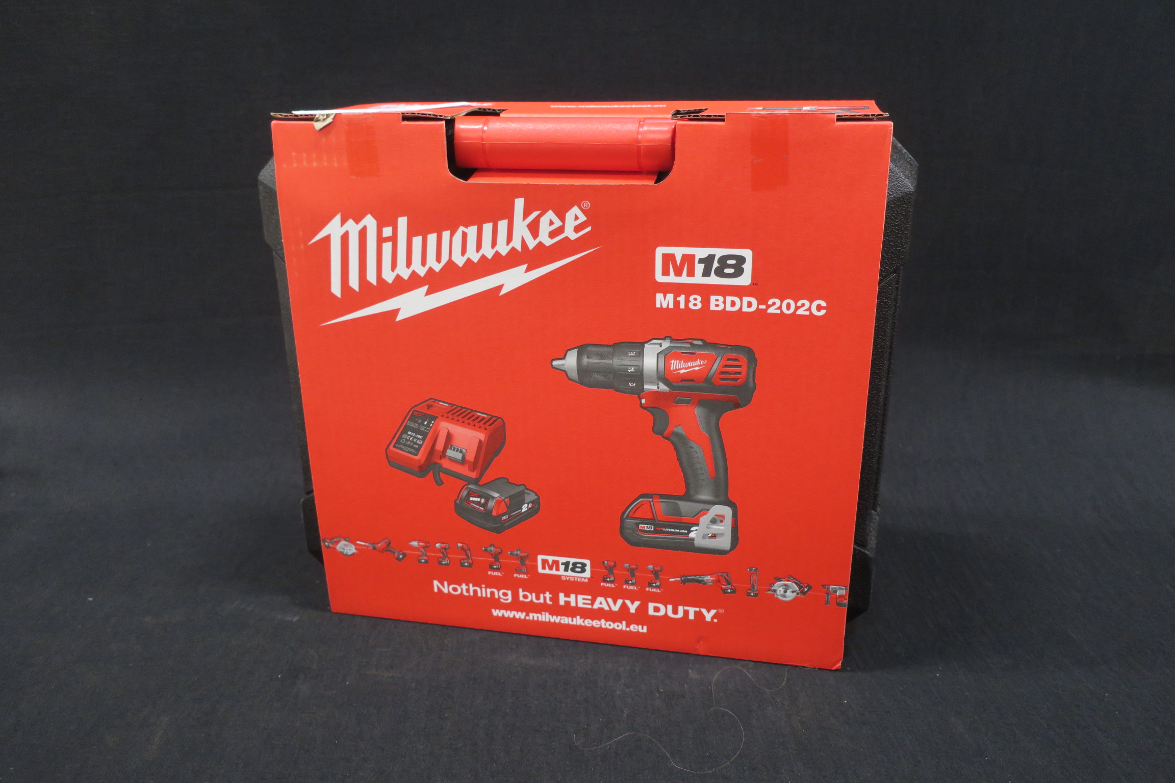 Drill screwdriver Milwaukee M18 BDD-202C - PS Auction - We value the ...
