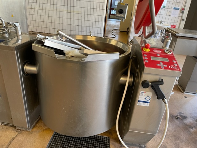 Steam kettle cooking pot Getinge Storkok M3 150L with stirrer - PS ...