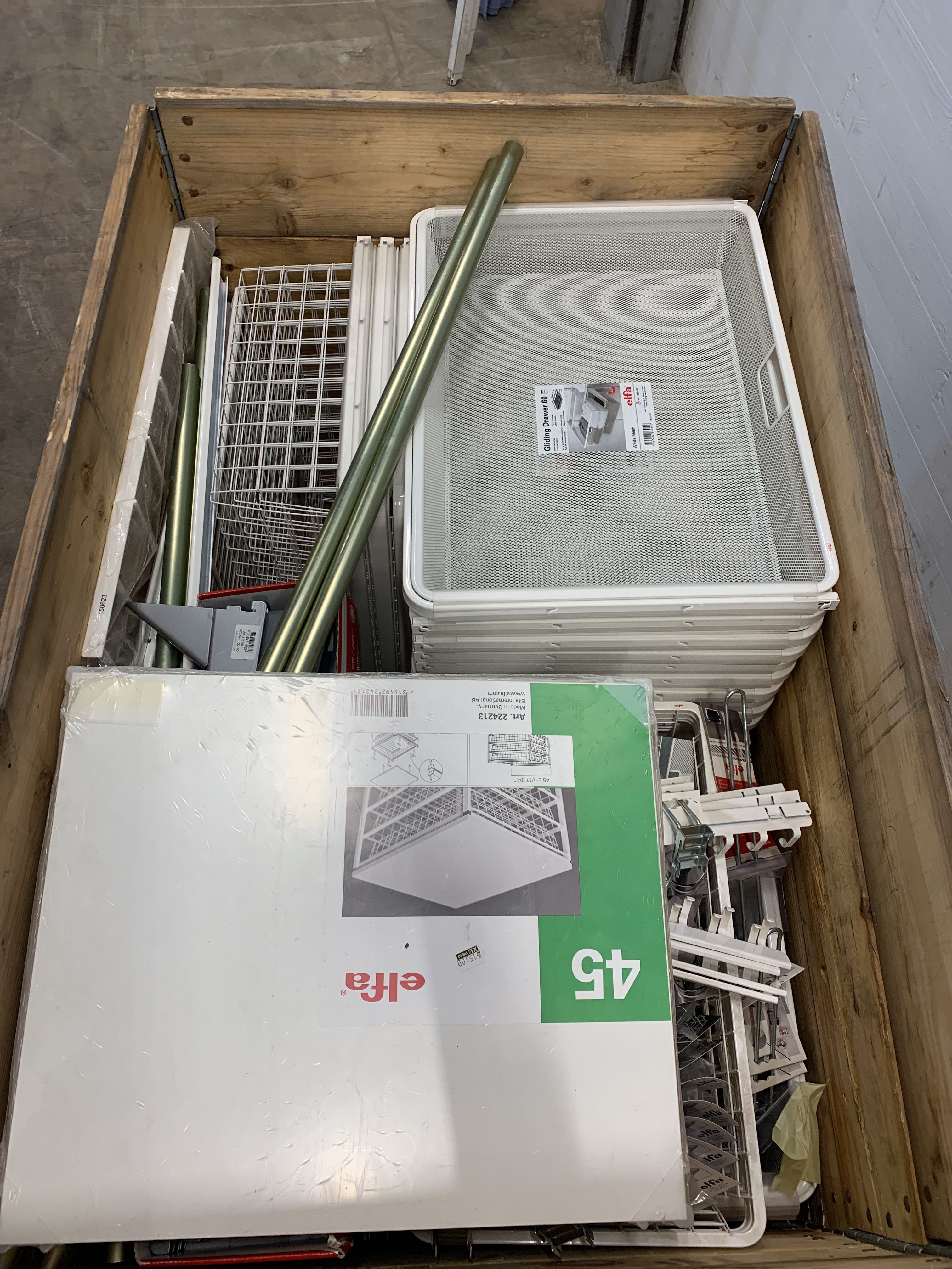 Elfa storage system - PS Auction - We value the future - Largest in net ...