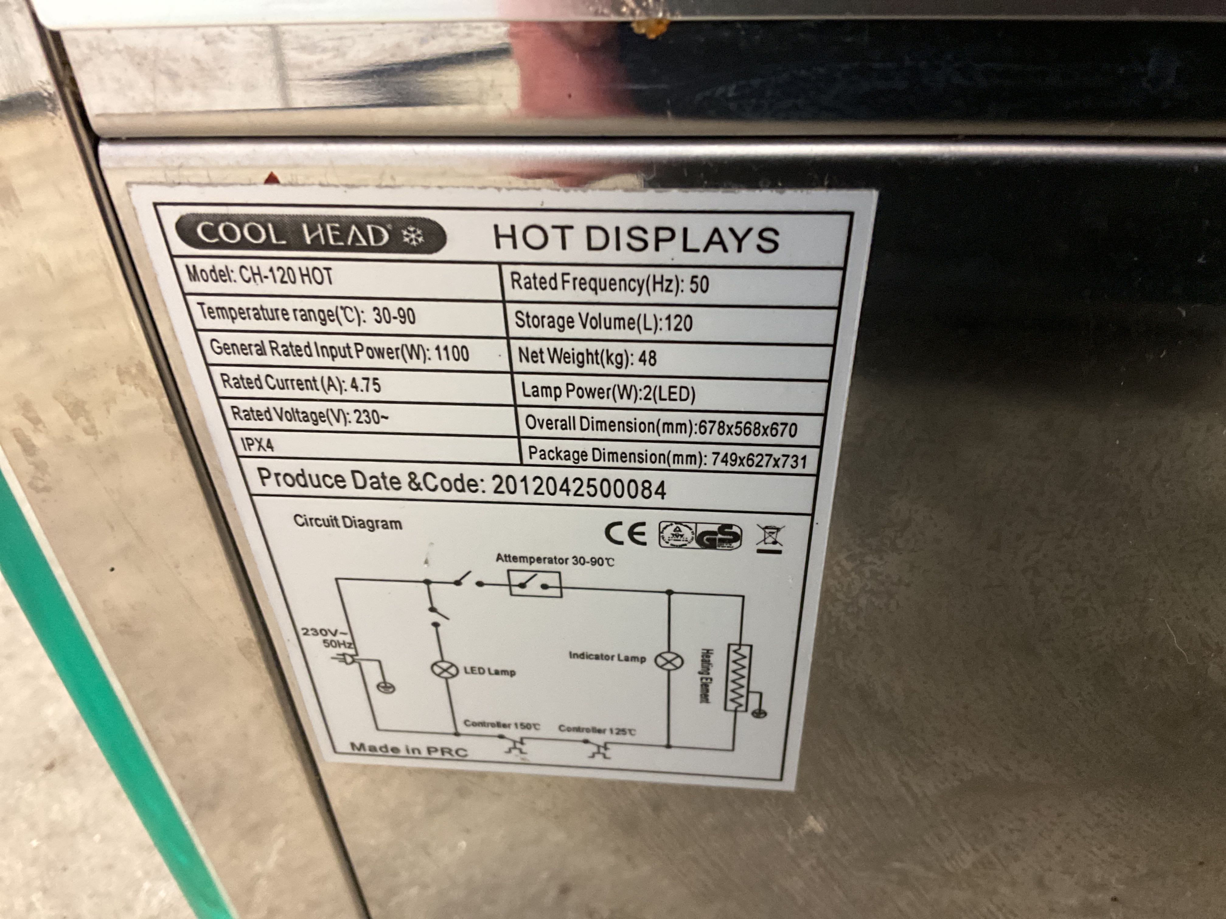 Heat display bench model - PS Auction - We value the future - Largest ...