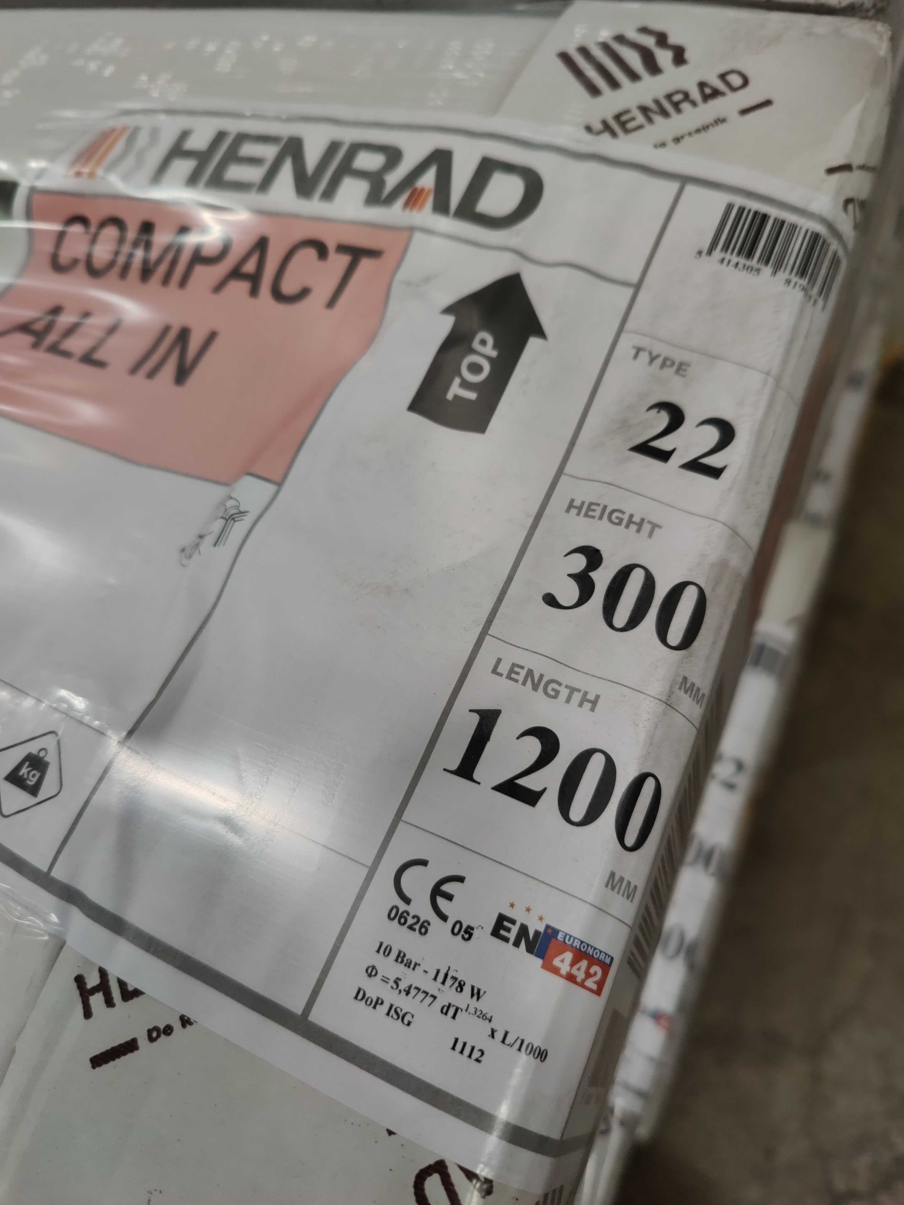 24 st Radiatorer Henrad Compact All In 22 300x1200 mm - Auktioner ...