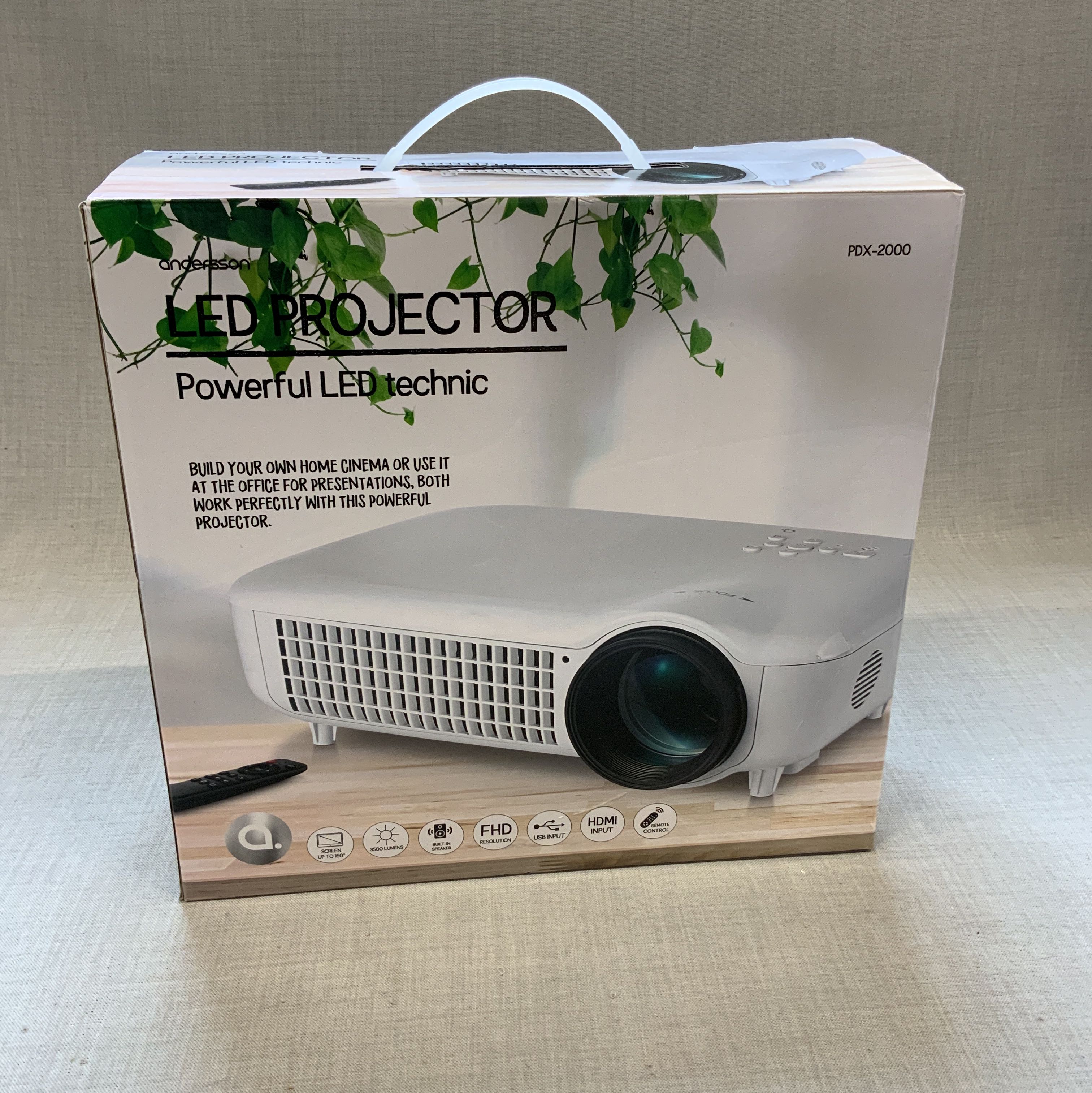 Full HD-projektor Andersson PDX-2000 - Auktioner online - Nätauktioner ...