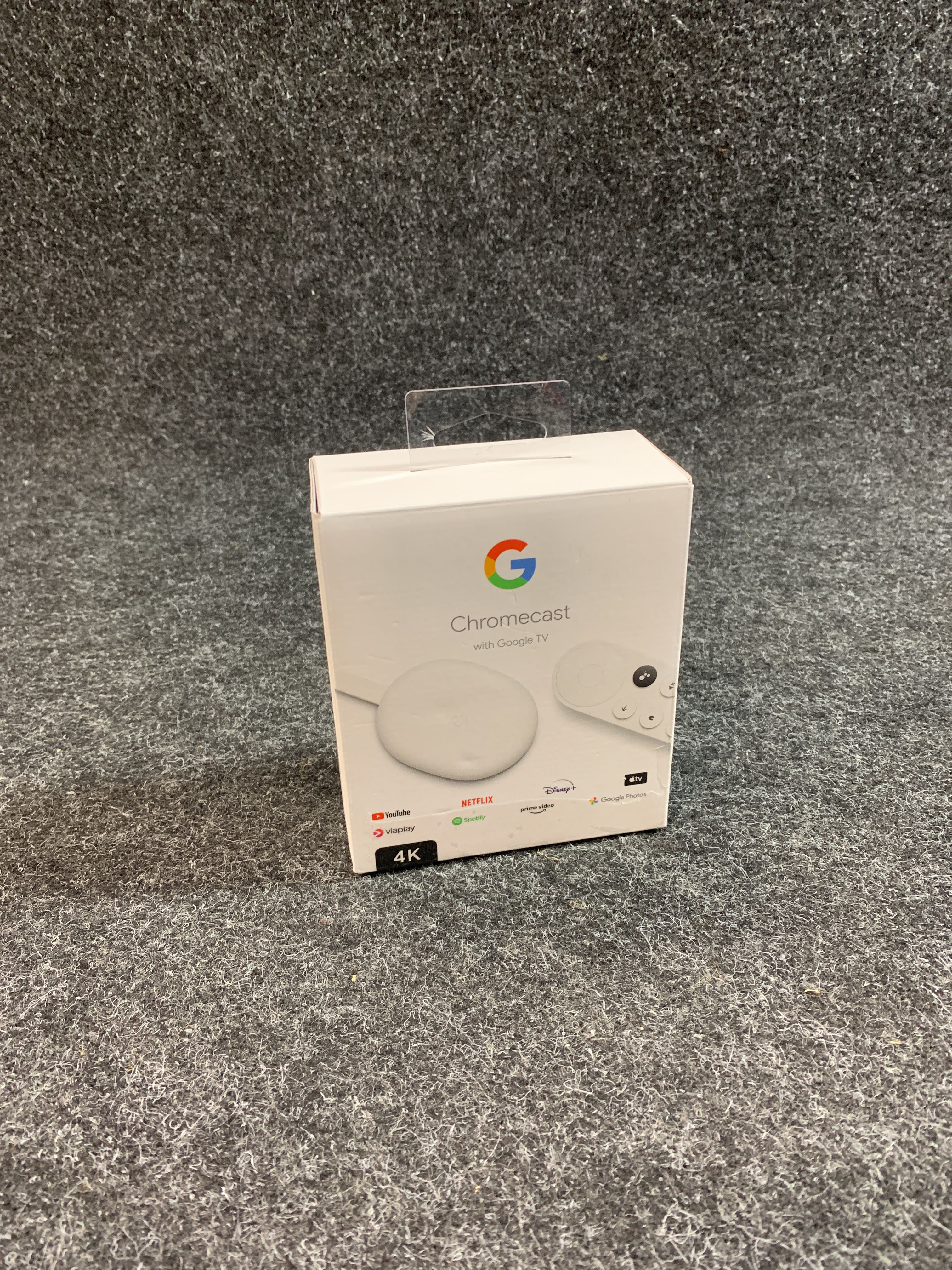 Google Chromecast Gen 4 Google TV - Auktioner online - Nätauktioner ...
