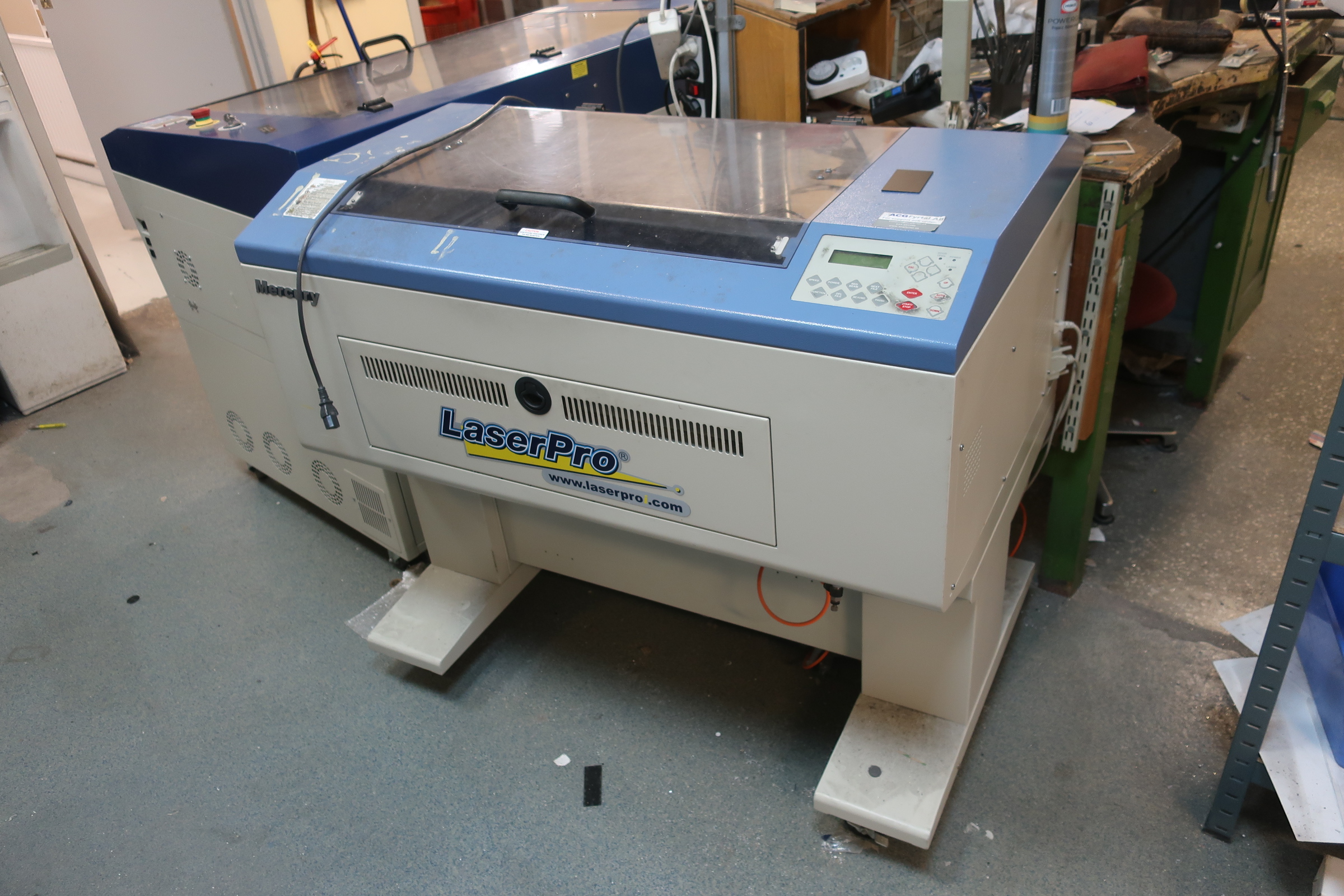 Laser engraving machine, GCC Mercury L25 Laser Pro CO2 - PS Auction ...