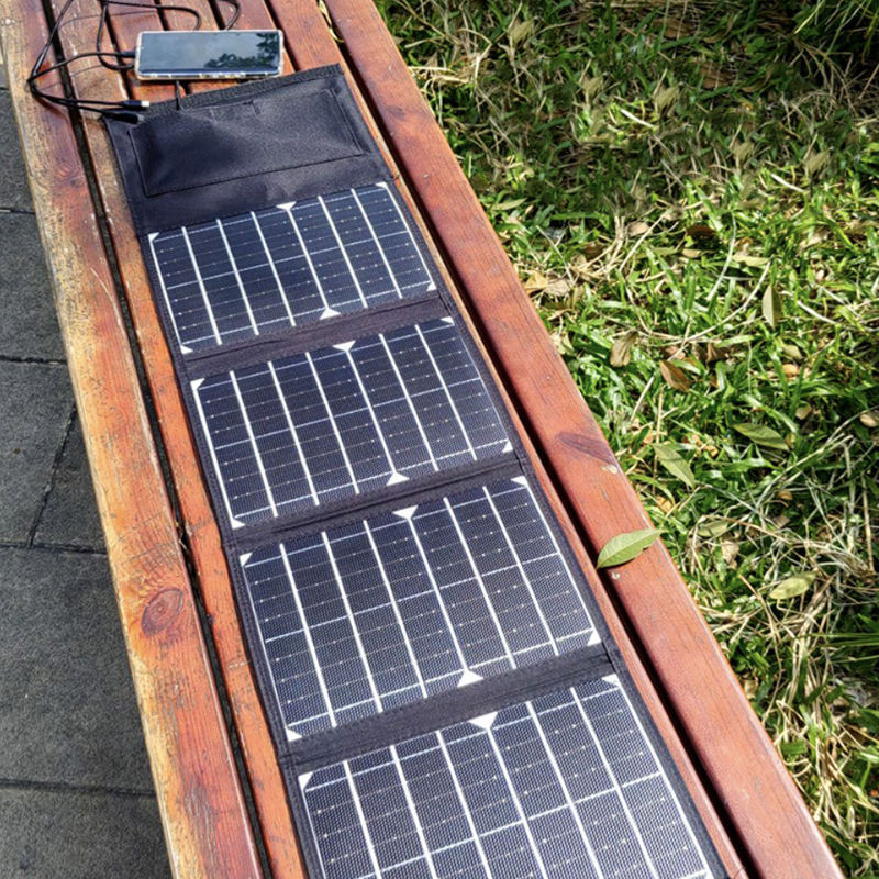 Vikbar solpanel 50W - Fri frakt - Auktioner online - Nätauktioner ...