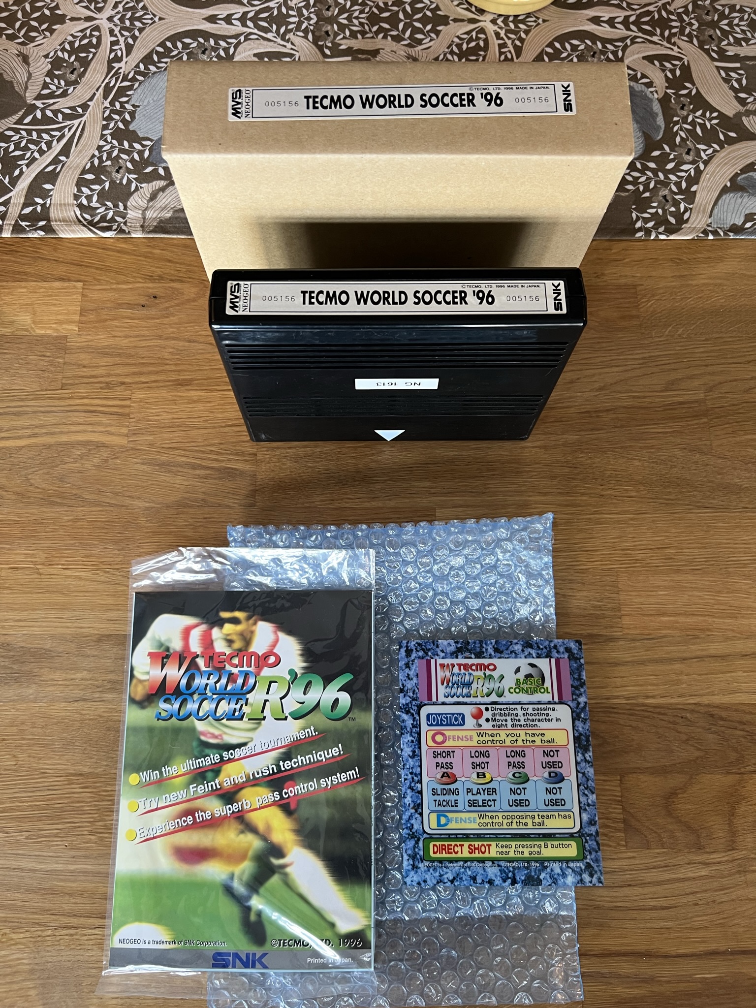 Neo Geo MVS Tecmo World Soccer 96 - PS Auction - We value the future ...