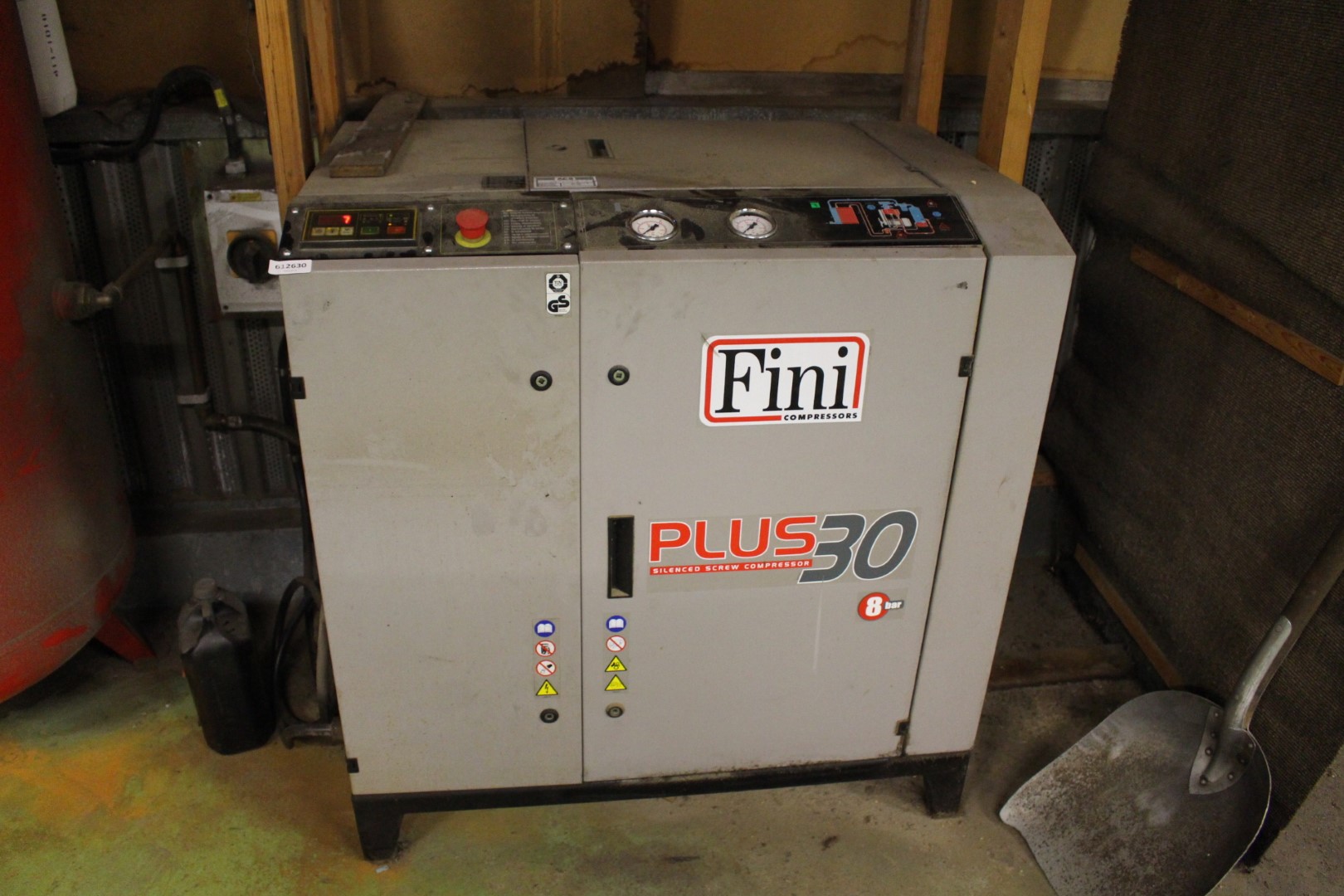 Screw compressor Fini, Tank, air dryer - PS Auction - We value the ...
