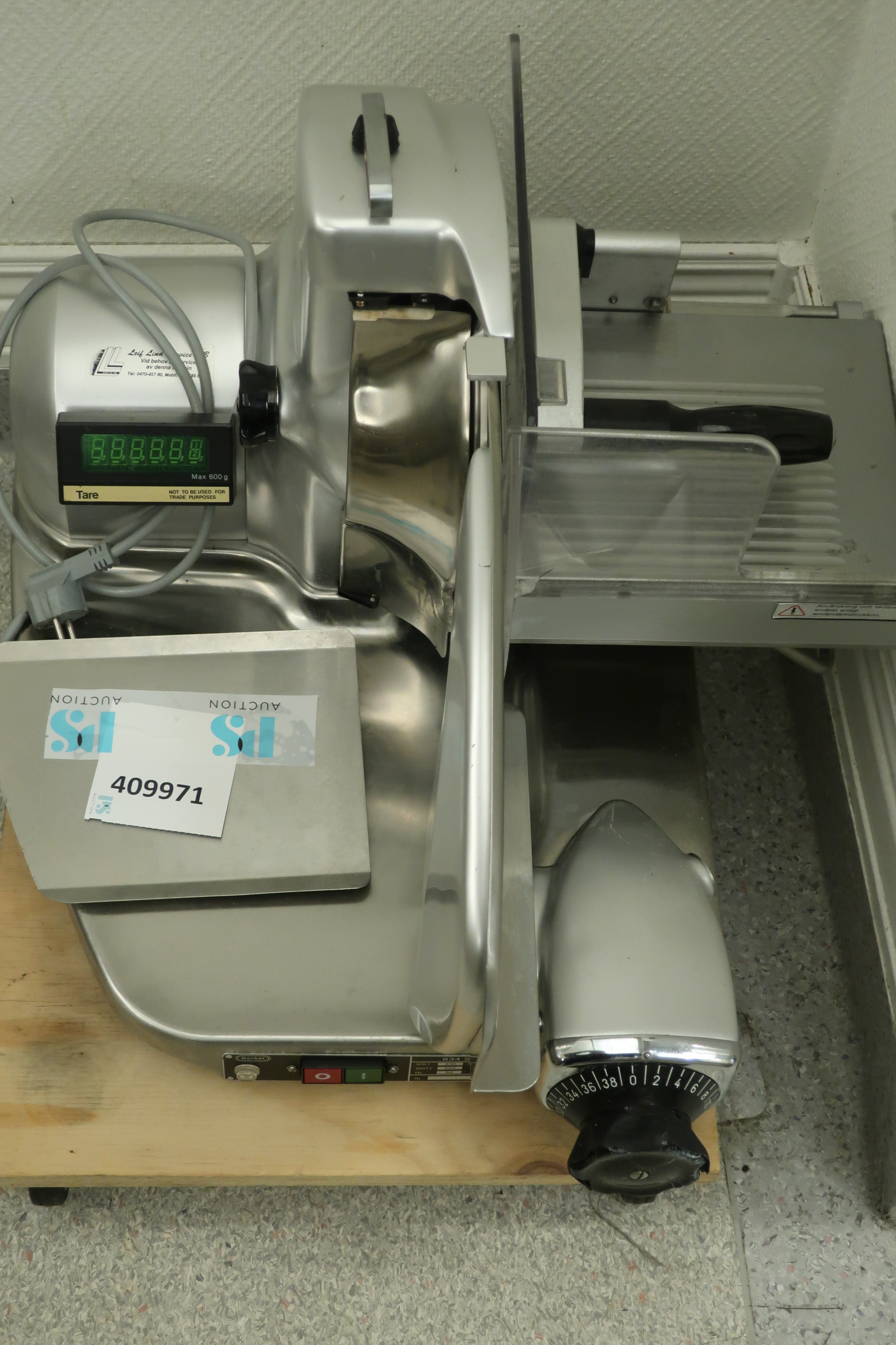 Berkel 834 S cutting machine - PS Auction - We value the future ...