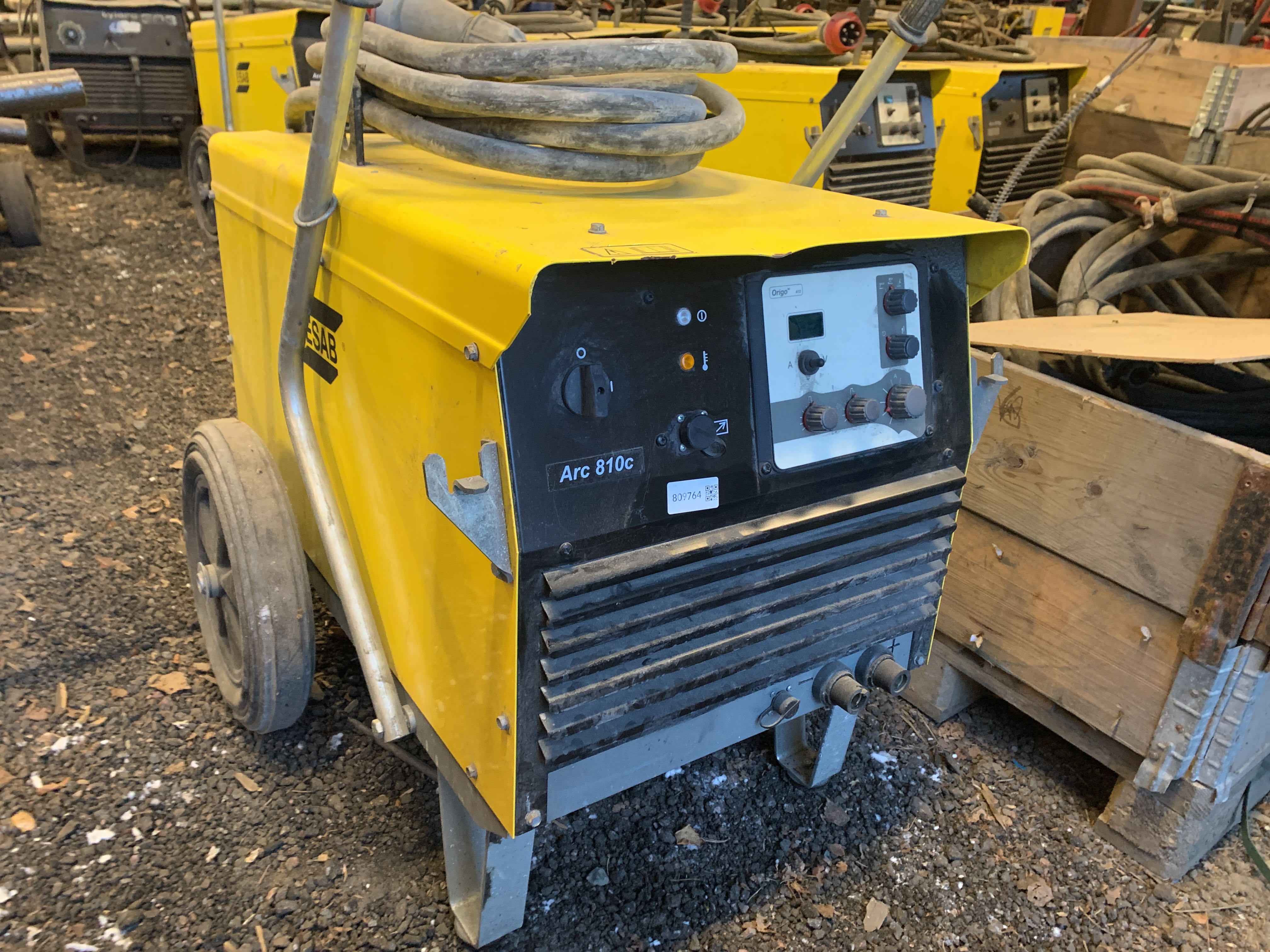 Welding rectifier ESAB Origo ARC 810c - PS Auction - We value the ...