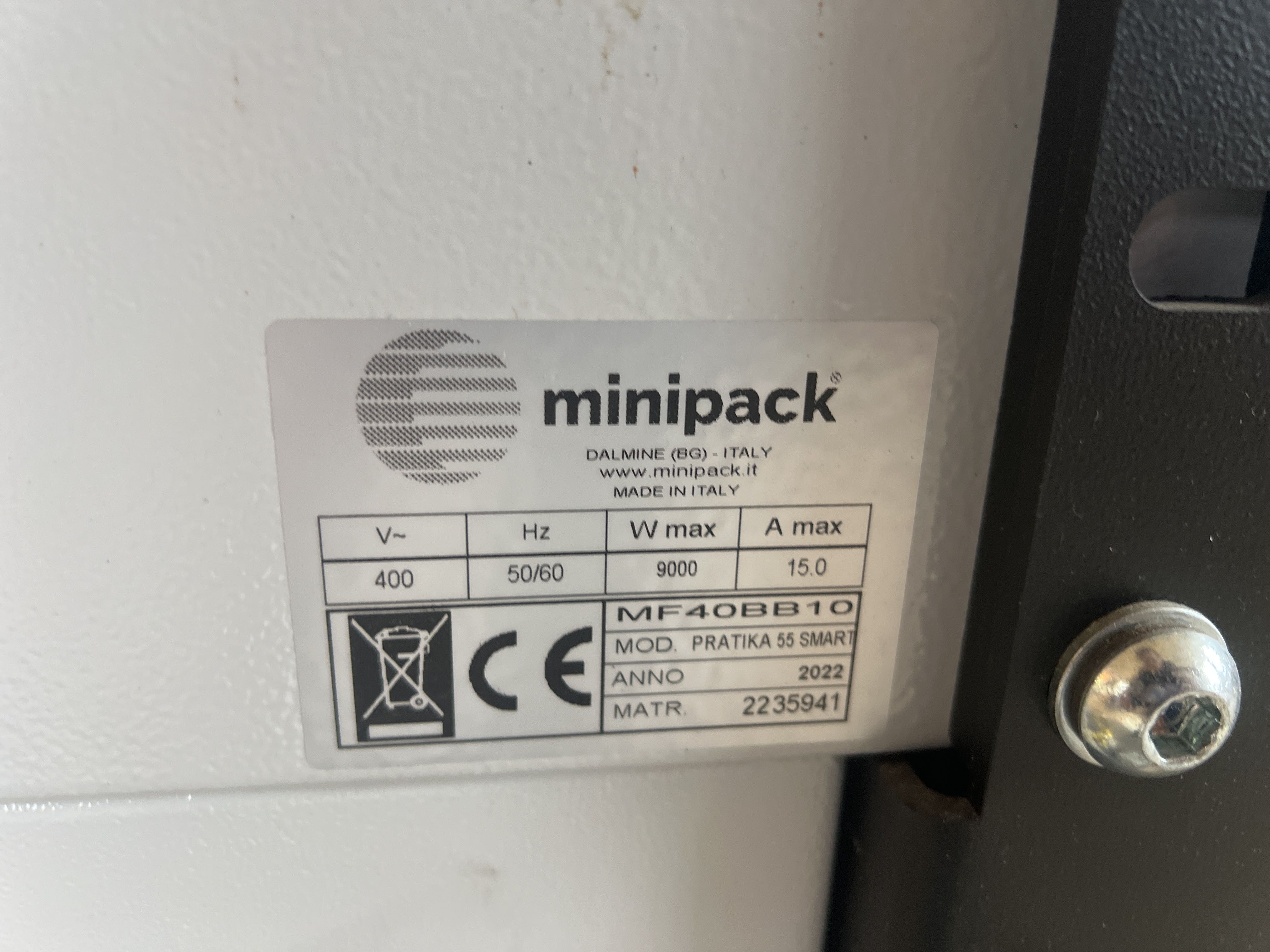 Krympplastmaskin Minipack-Torre Pratika 55 Smart - 2022 - Auktioner ...