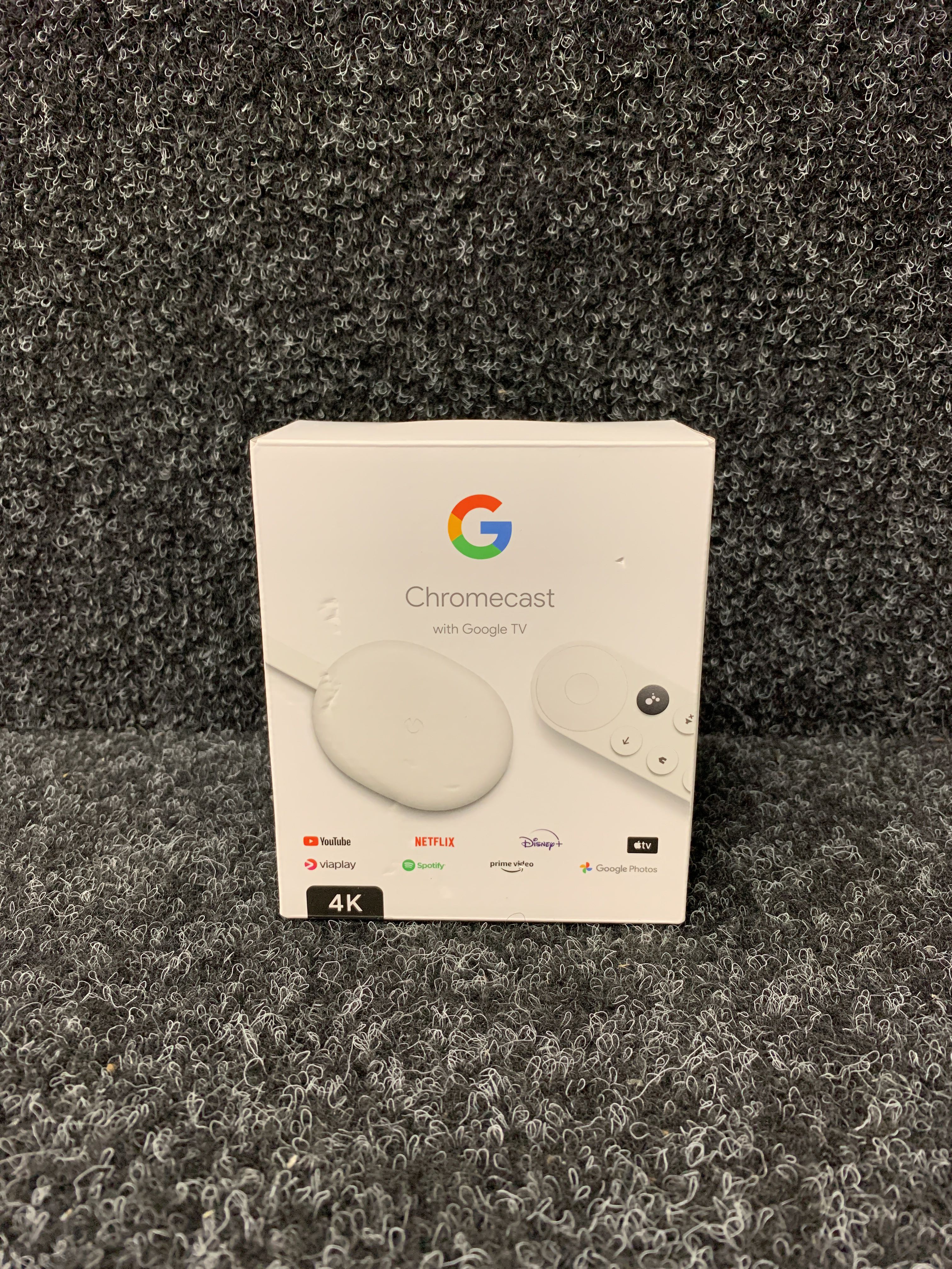 Google Chromecast Gen 4 Google TV - Auktioner online - Nätauktioner ...