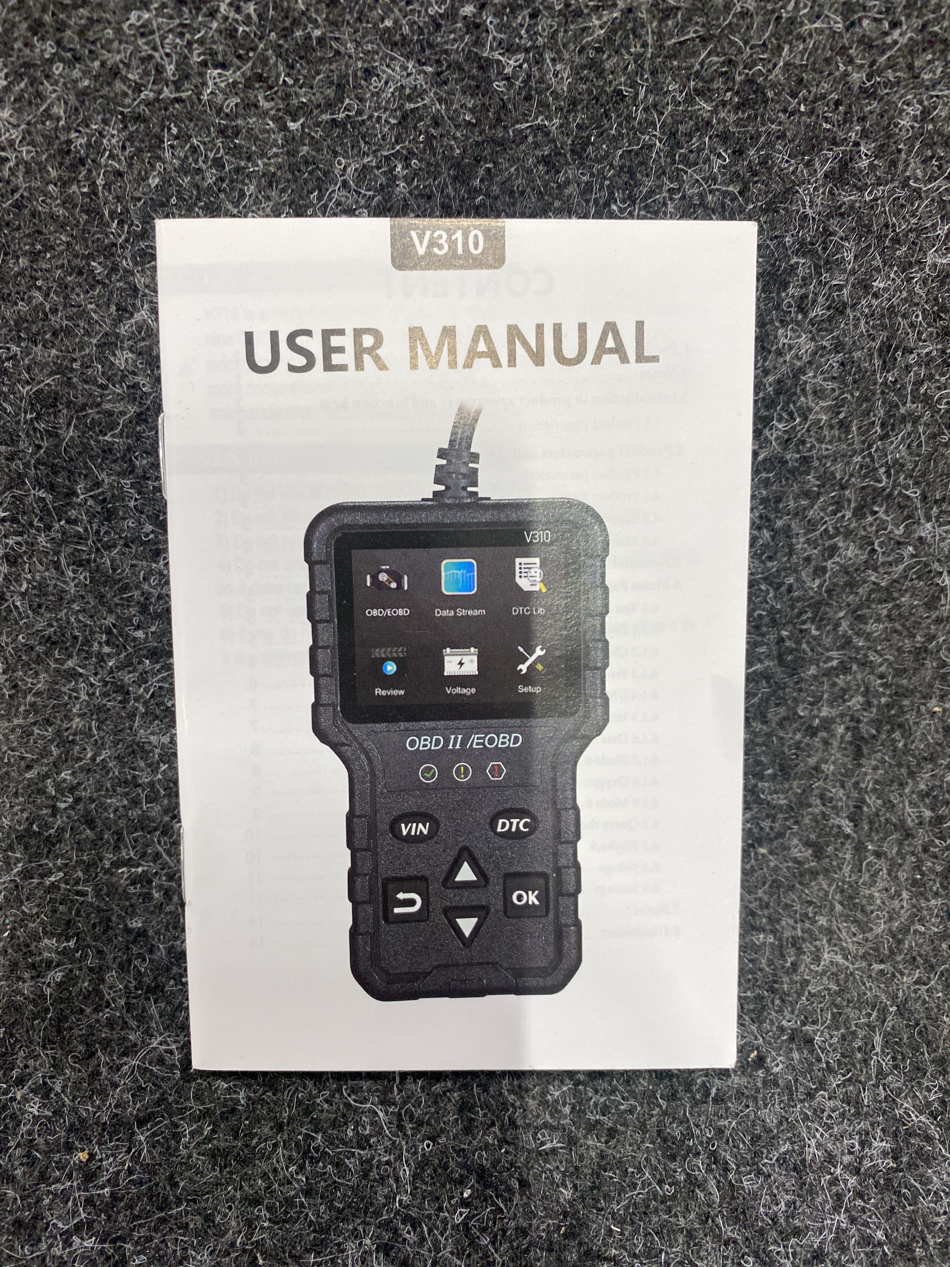 OBD2 scanner diagnostic tool for car - many functions - PS Auction - We ...
