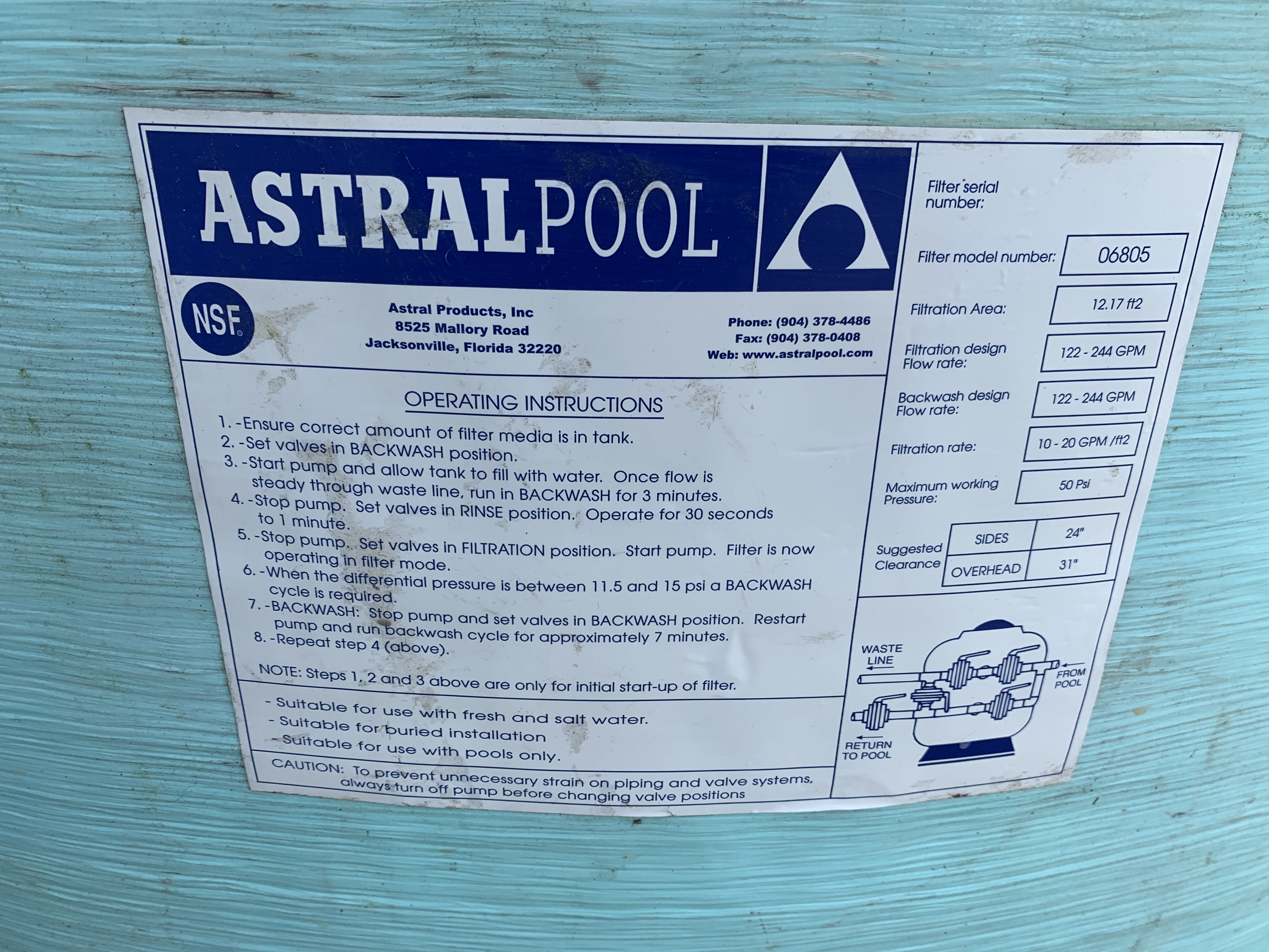 Large sand filter - PS Auction - We value the future - Largest in net ...