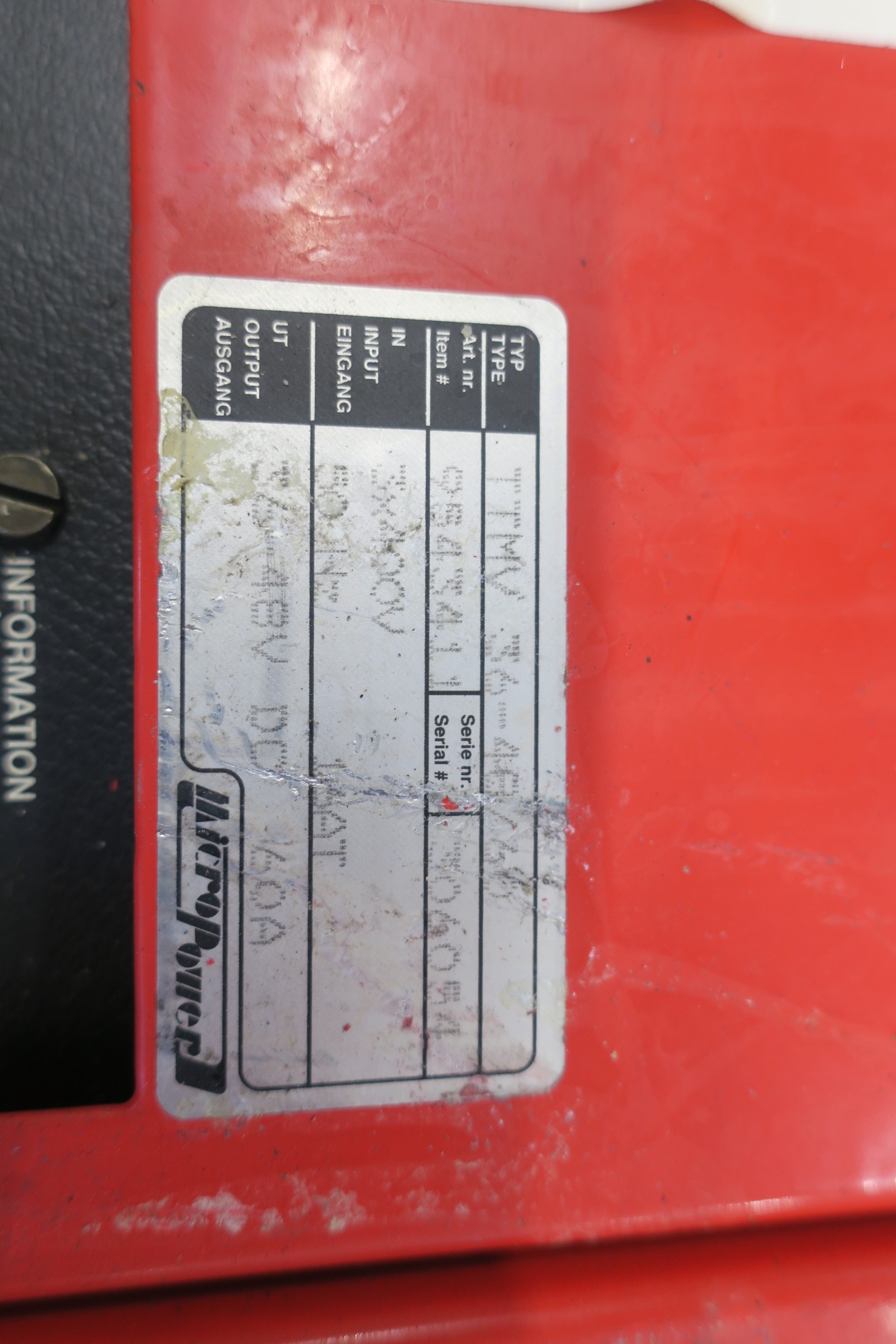 Truck Charger Micropower TTMV 36-48 / 60 - PS Auction - We value the ...