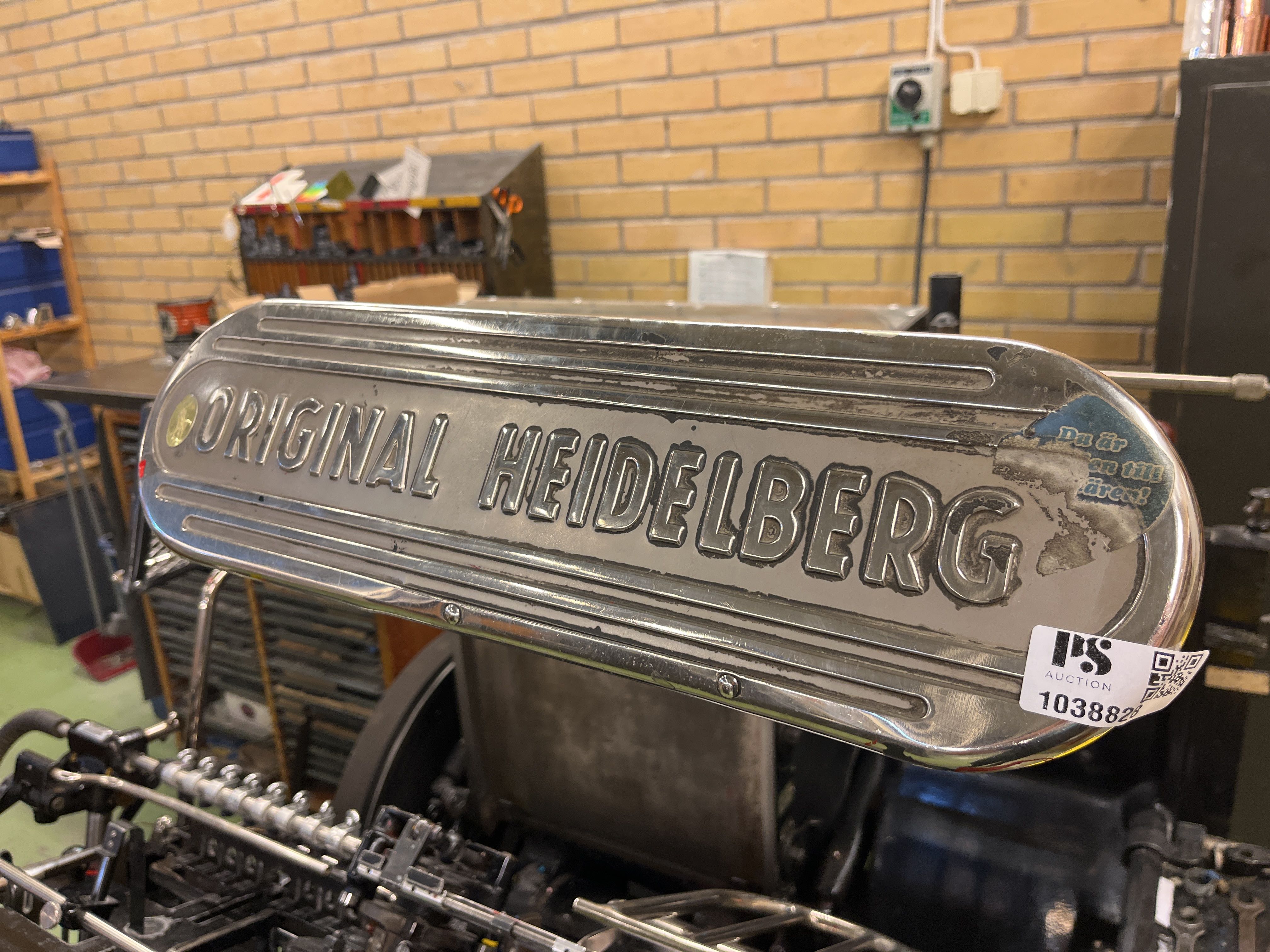 Tryckpress Heidelberg Vinge - Auktioner online - Nätauktioner ...