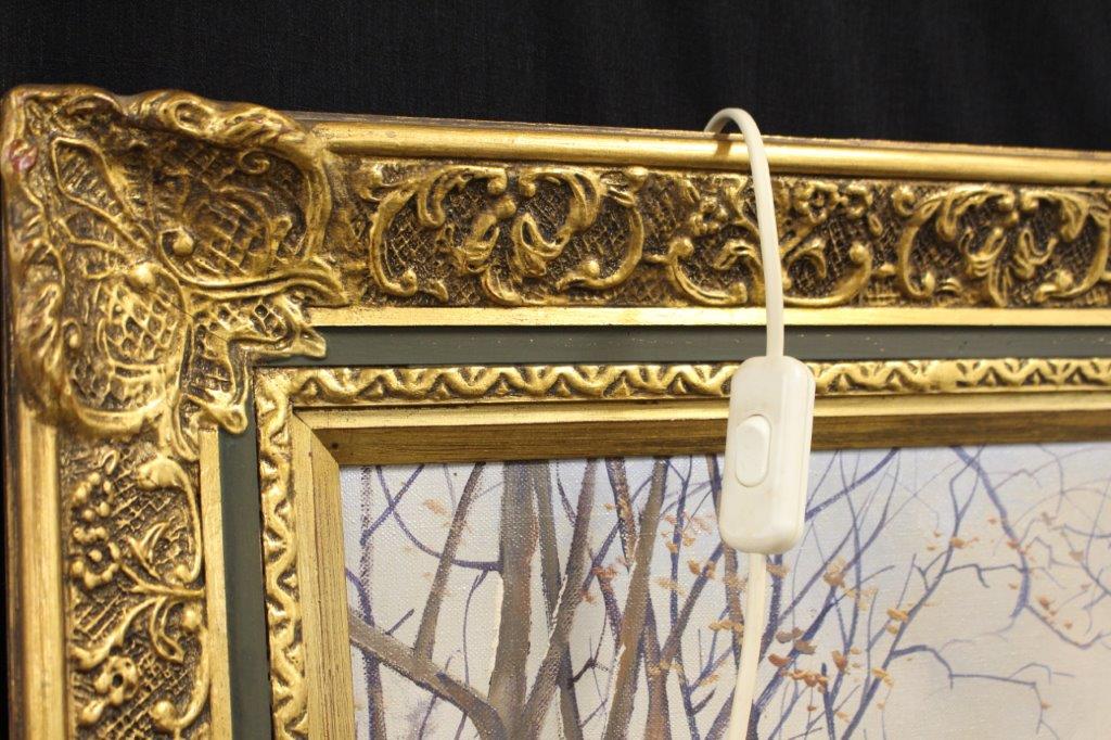 Tavla: Oljemålning A. Bela Gabris - Auktioner online - Nätauktioner ...