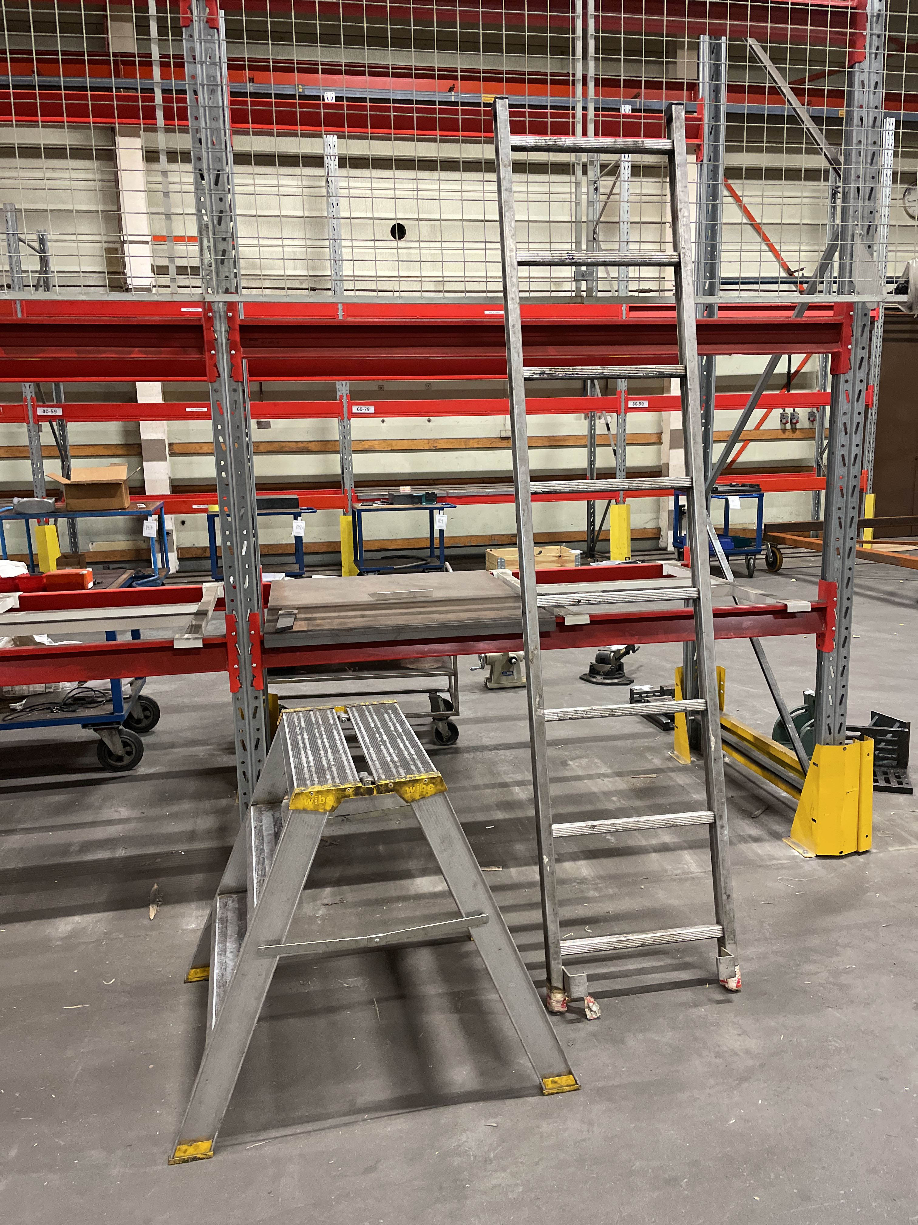 Bockstege aluminium plus stege - Auktioner online - Nätauktioner ...