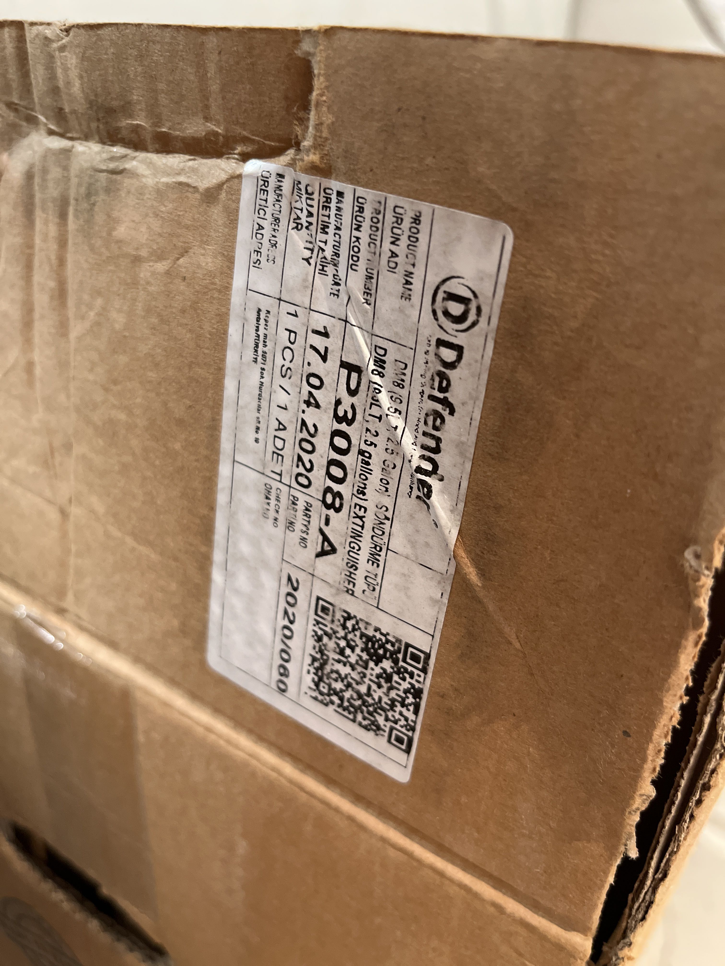 Tillbehör för släcksystem, Defender P3008-A m.m. - Auktioner online ...