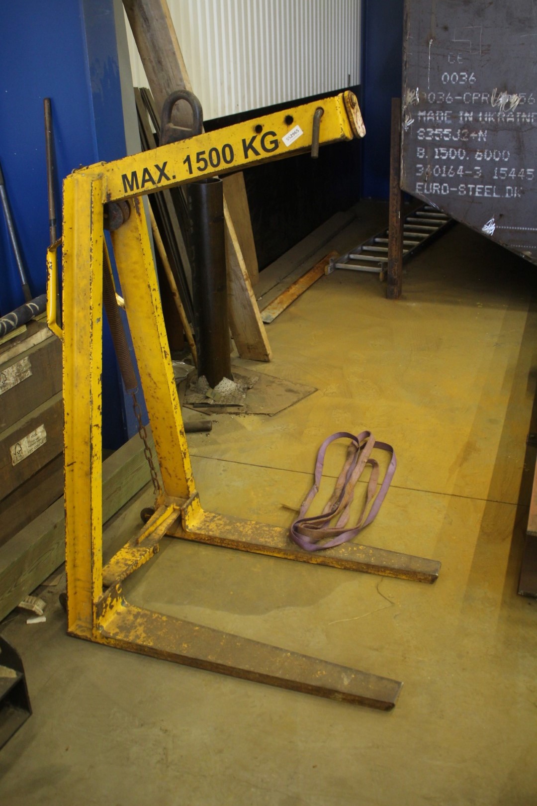 Lyftok för pall 1500kg - PS Auction - We value the future - Largest in ...