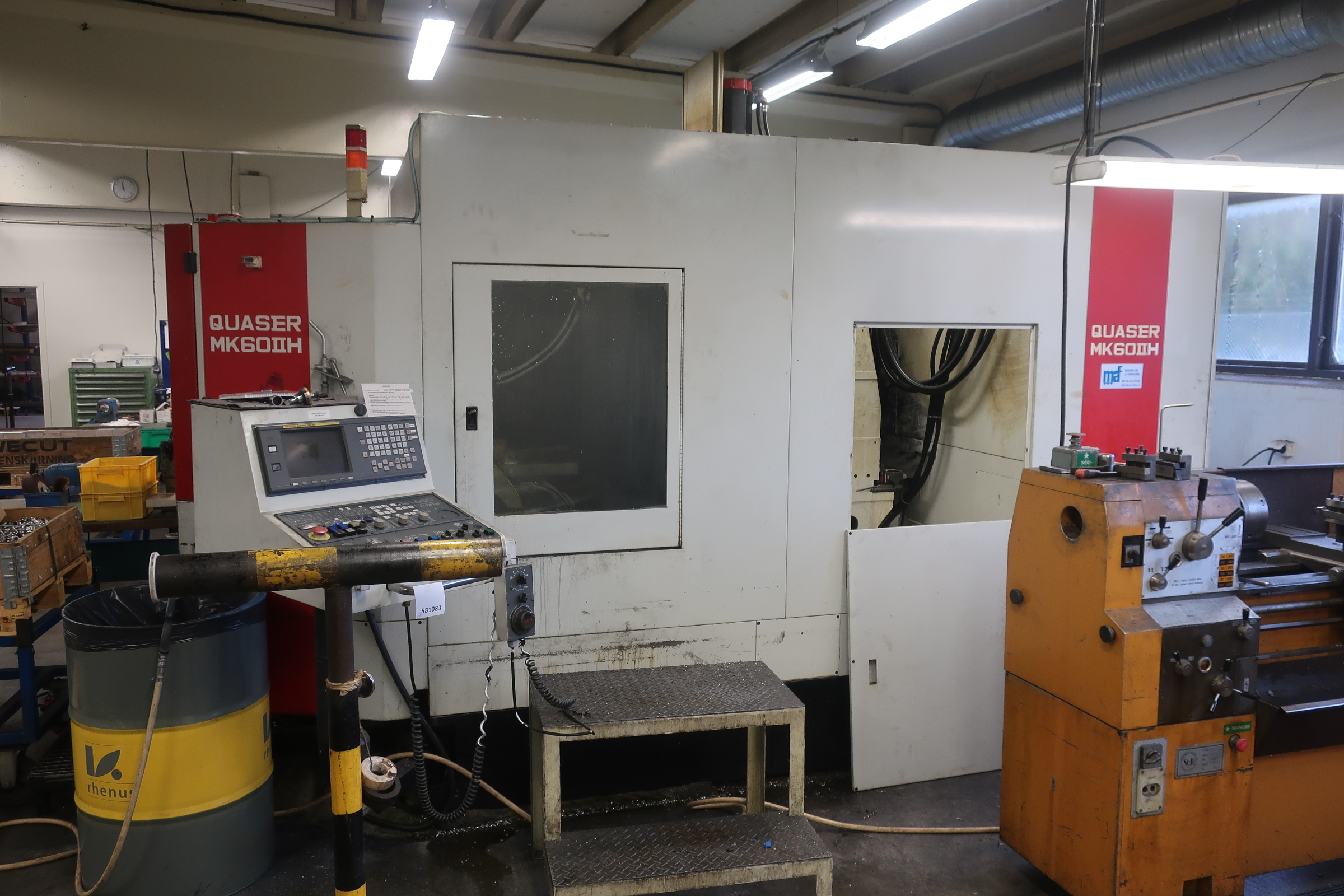 Horizontal CNC multi-operation machine, Quaser MK 60 II H - PS Auction ...