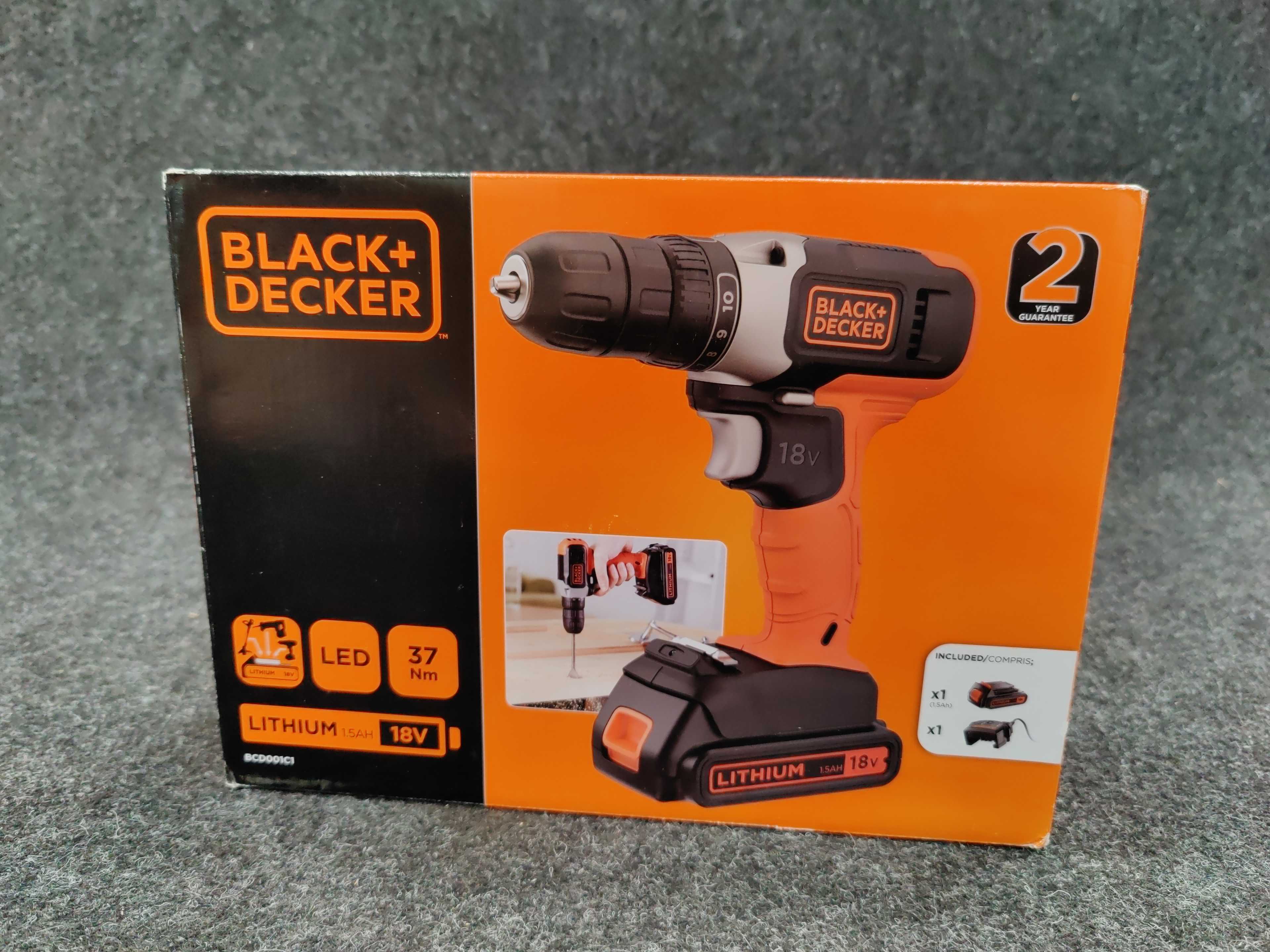 Screwdriver Black & Decker BCD001C1-QW 18V - PS Auction - We value the ...